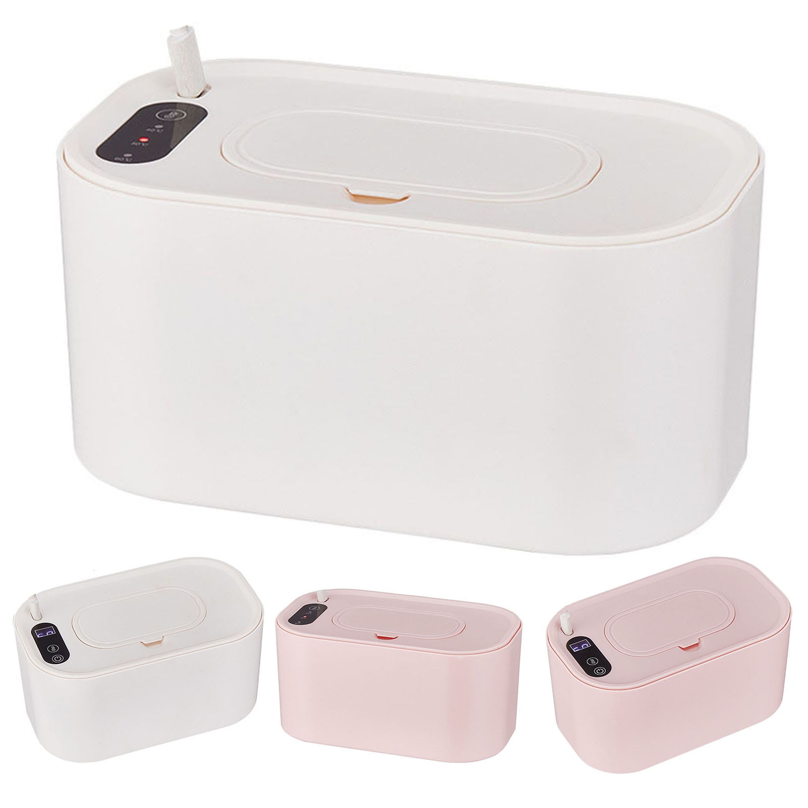 Hzsb Portable Baby Wipe Warmer Box USB Powered Temperature Adjustable ...