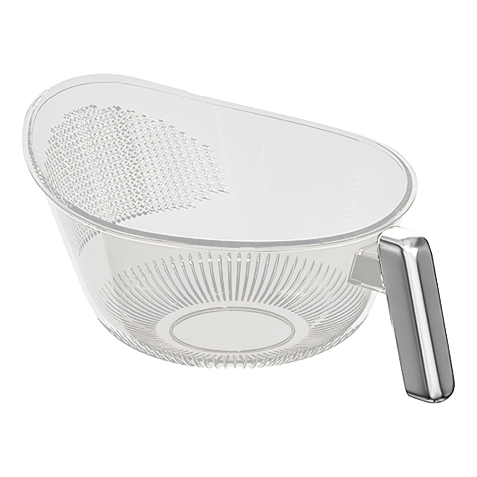 Hzsb Rice Washer Strainer Bowl with Handle Food Grade BPA Free Large ...