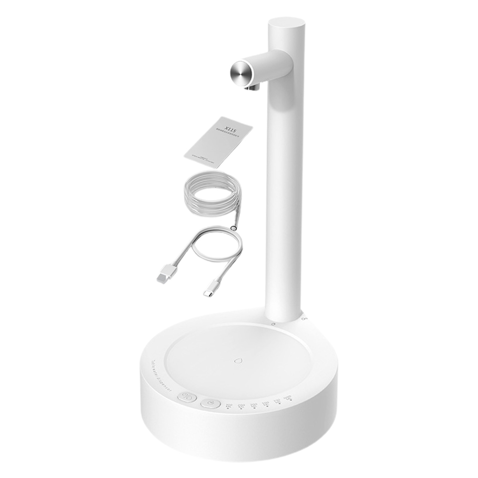 Hzsb Smart Electric Water Pump - 7 Preset Water Volumes USB Charging ...