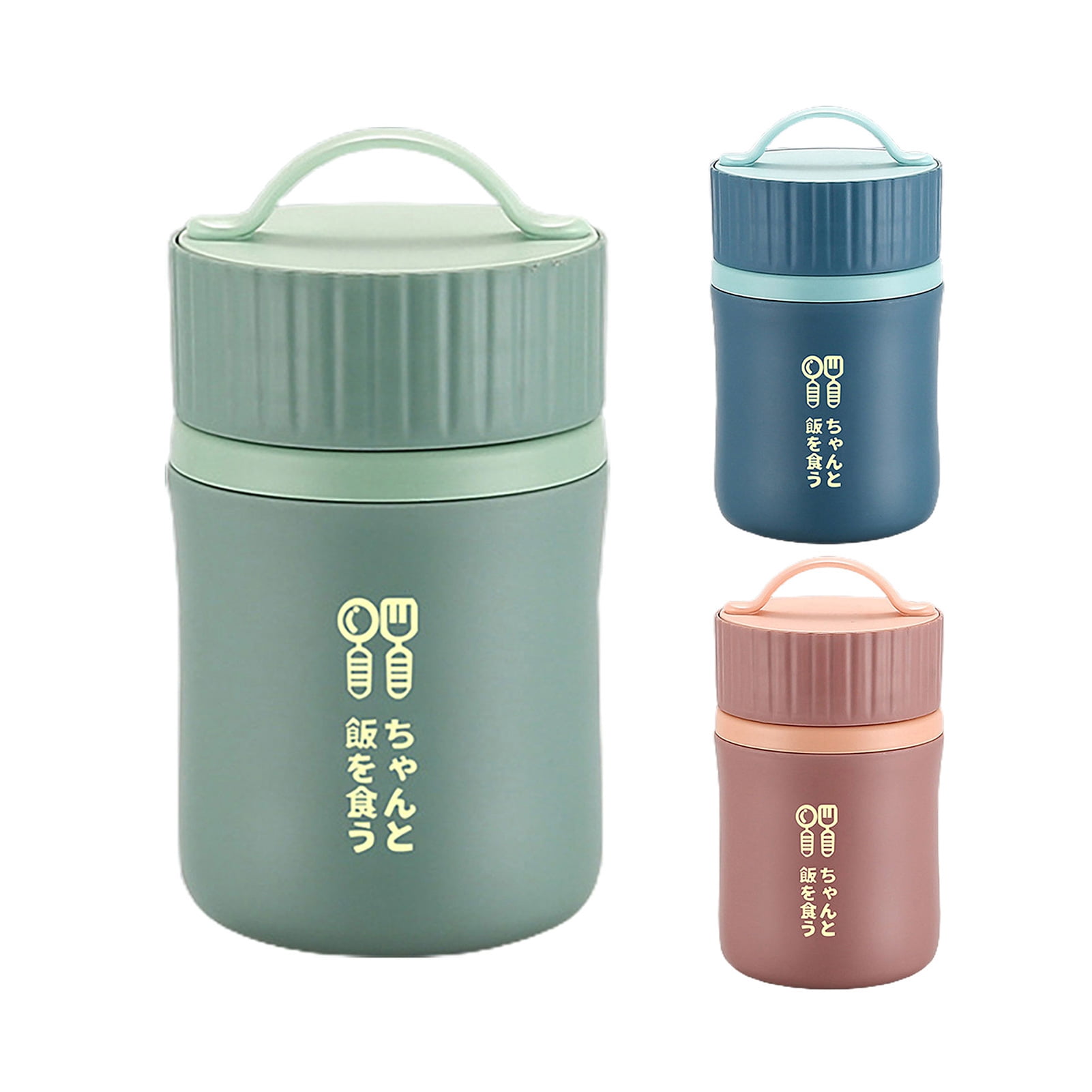 Hzsb Soup Cup 19.61oz Food Grade Detachable Insulated Hidden Handle ...