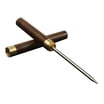 Viski 3 Pronged Stainless Steel Ice Pick, Wood Handle, Home Bar Tools ...