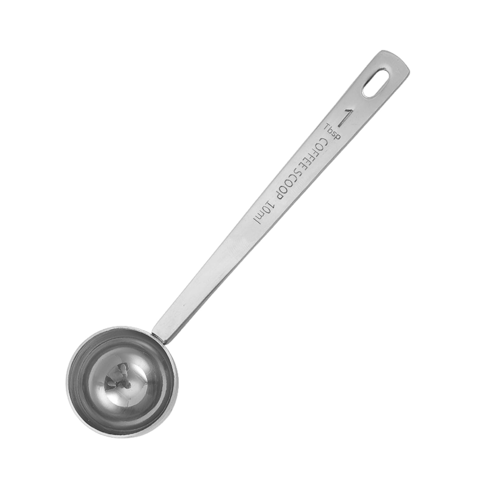 Hzsb Stainless Steel Measuring Spoon Long Handle Coffee Scoop Spoon ...