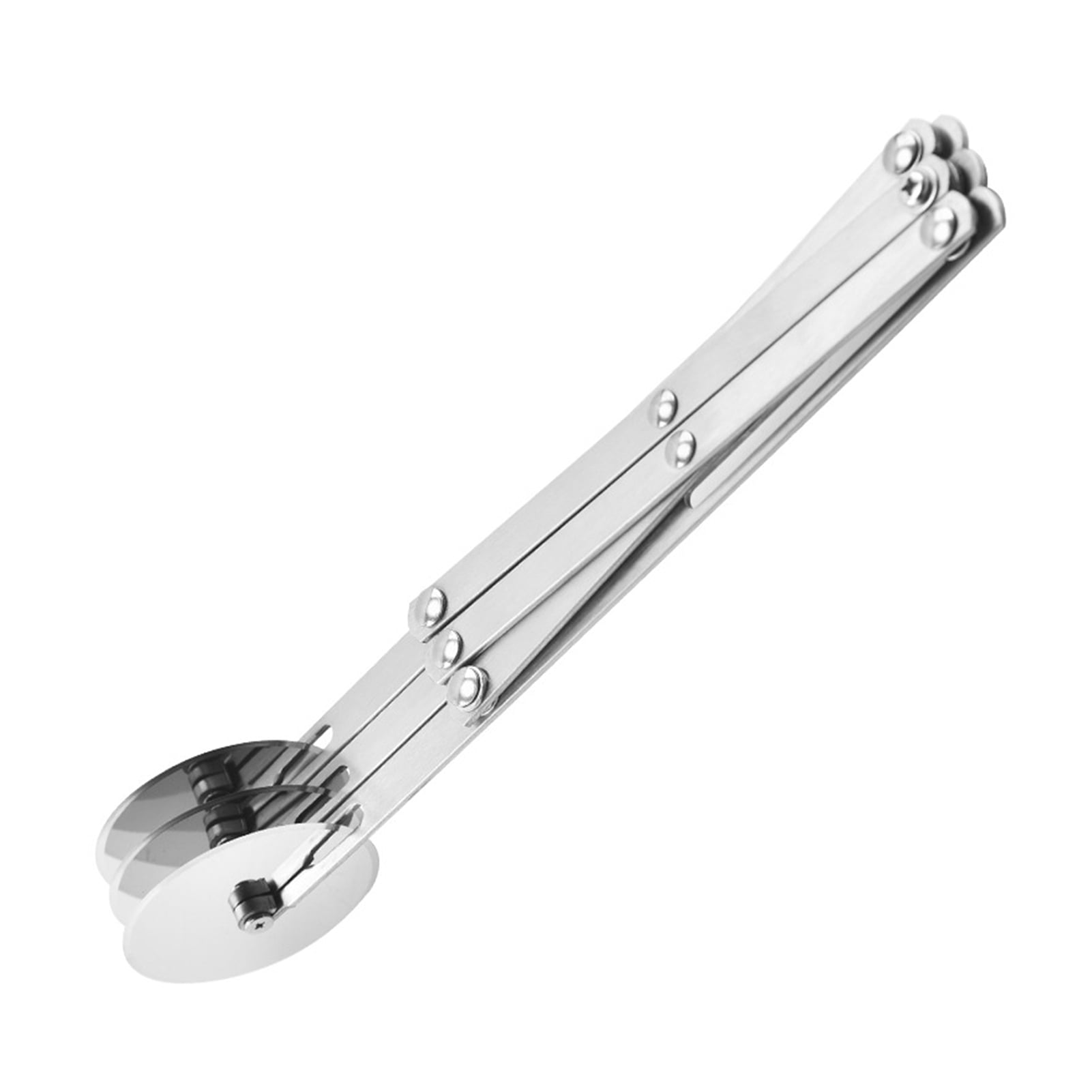 Hzsb Stainless Steel Multi-Wheel Pizza Cutter Ergonomic Handle Food ...