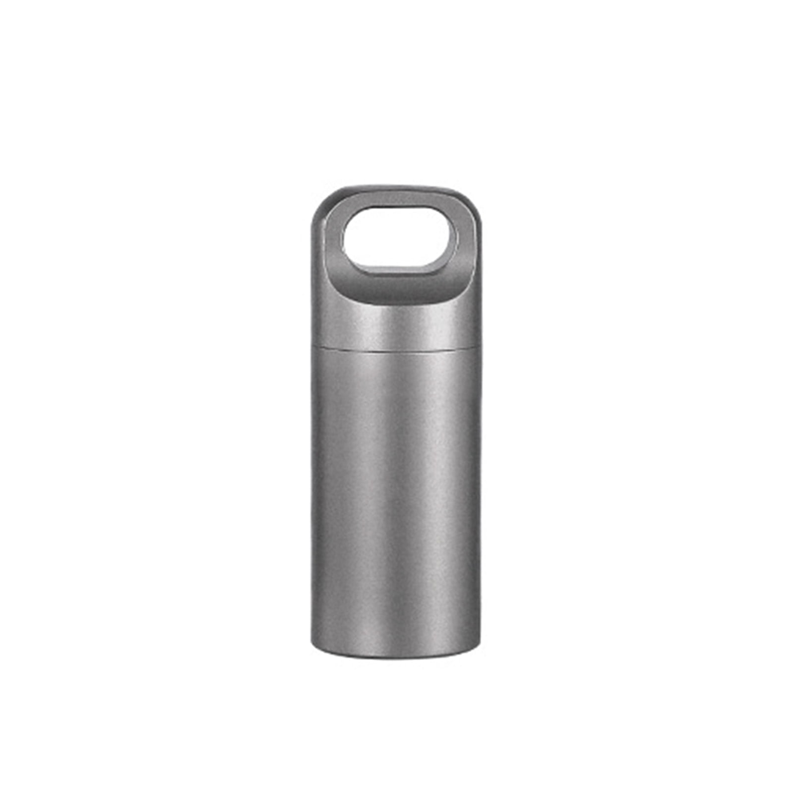 Hzsb Stainless Steel Pill Box with Silicone Seal Ring Waterproof ...