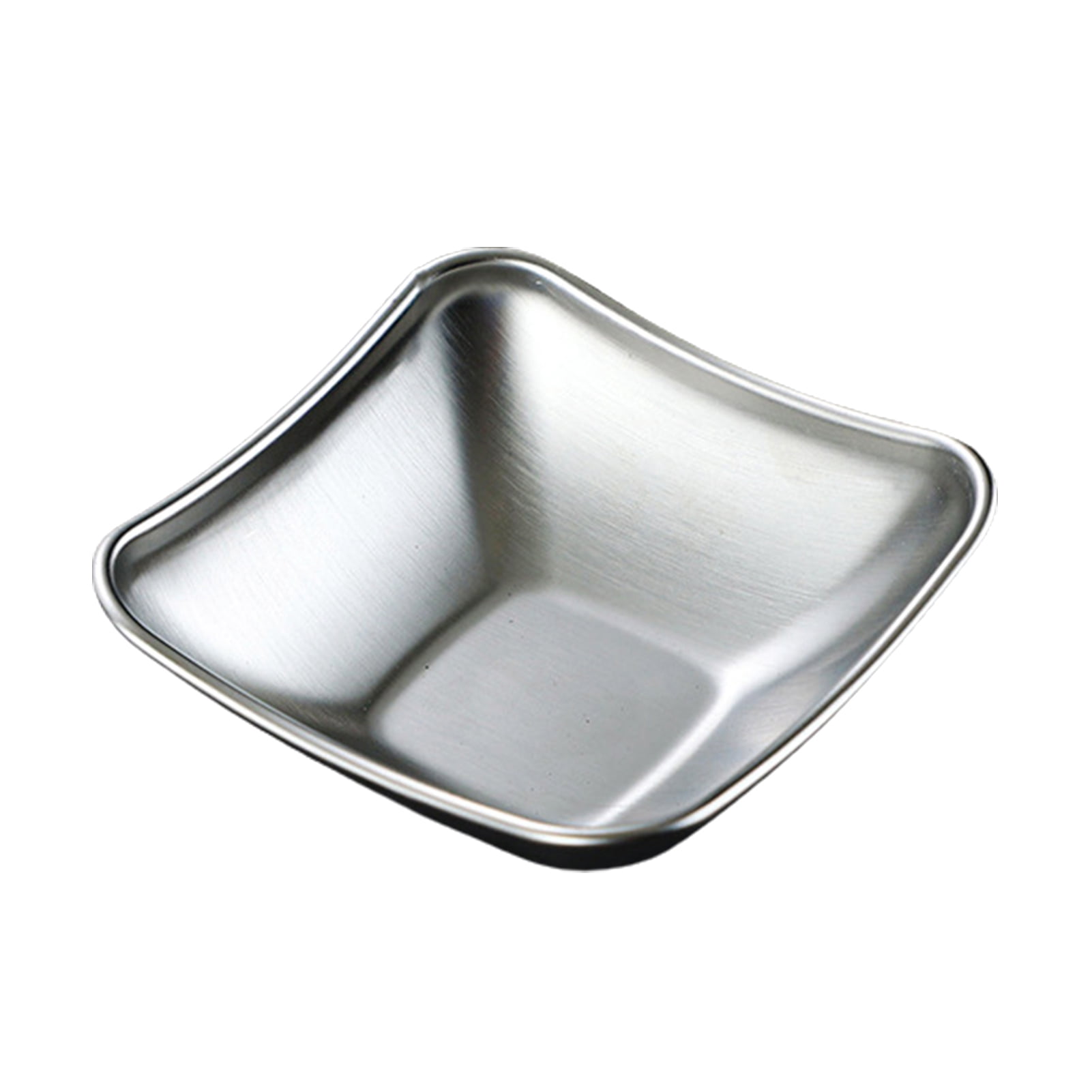 Hzsb Stainless Steel Seasoning Dish, 1/2/3 Grids, Korean BBQ Sauce ...