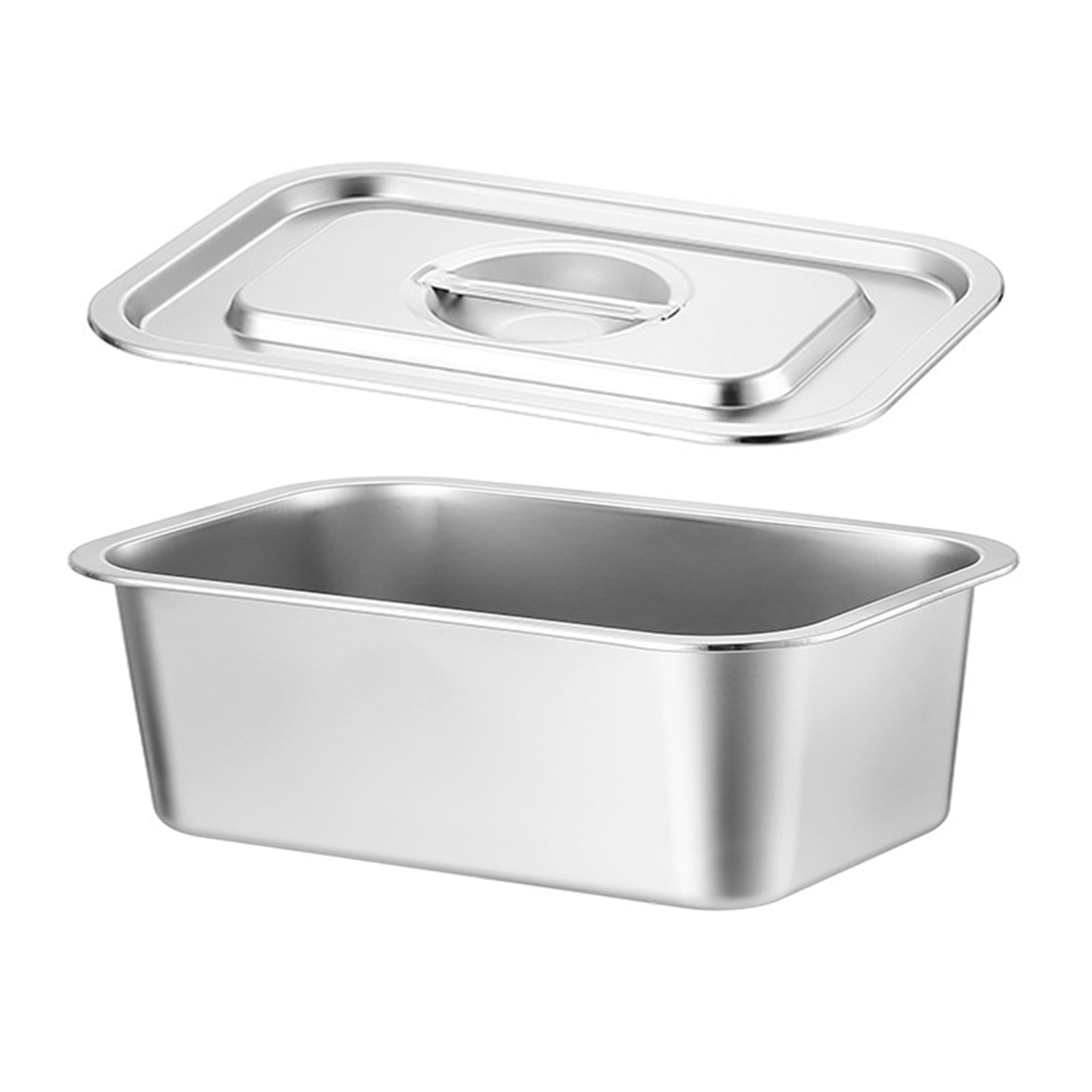 Hzsb Steam Table Pans Deep Hotel Pan with Lid Chafing Dish Food Warmers, Stainless Steel ...