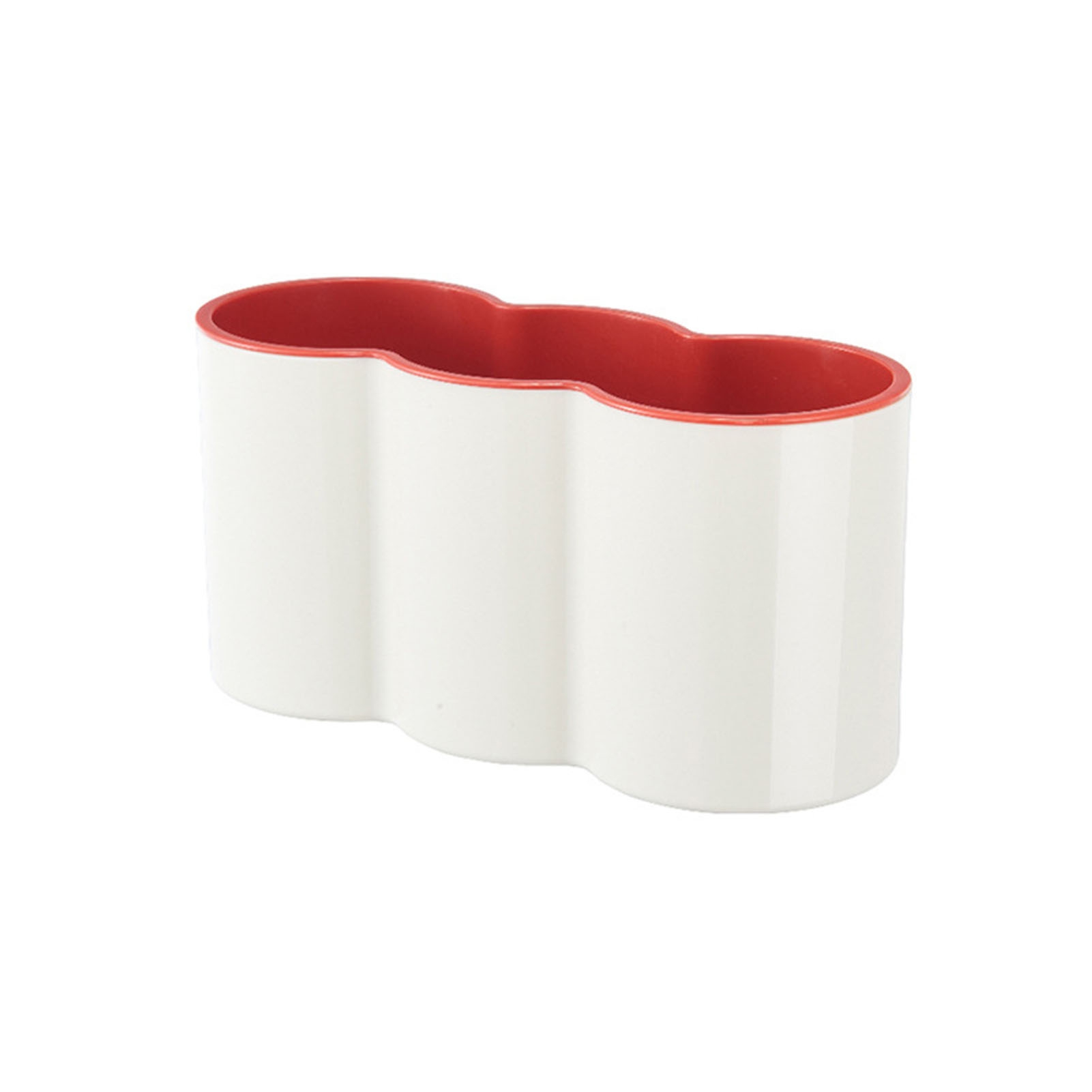 Hzsb Storage Box Large Capacity 3 Compartments Detachable Easy Assembly Makeup Brush Holder ...