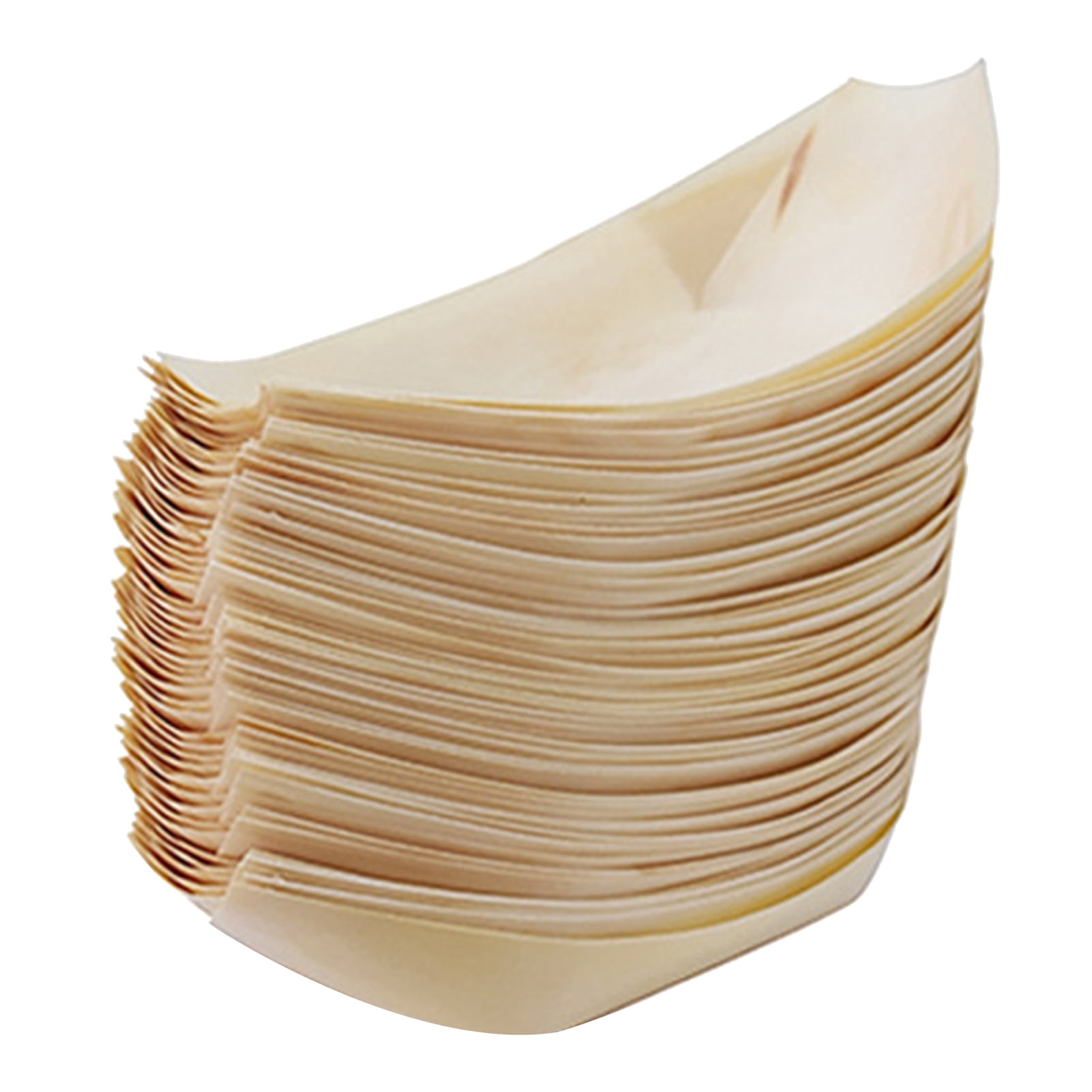 Hzsb Sushi Serving Boat 100Pcs Japanese Style Disposable Food Grade ...