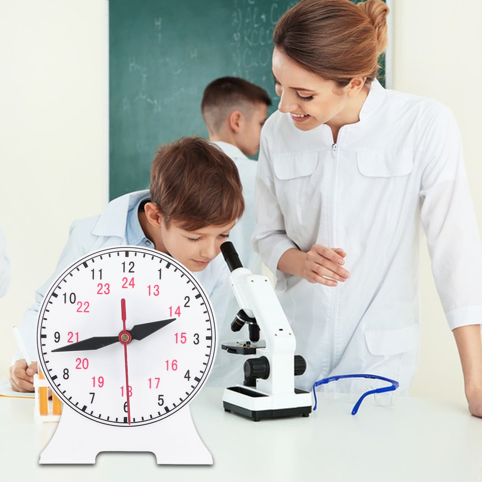 Hzsb Teaching Clock Model Kids Students Time Learning Props School ...