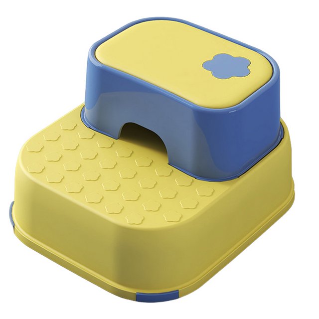 Hzsb Toddler Step Stool with Double Step Interlocking Toddler Stool ...
