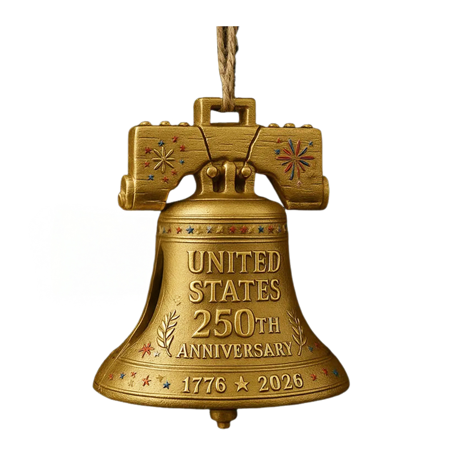 Hzsb US 250th Anniversary Liberty Bell Money Holder Commemorative Bell ...