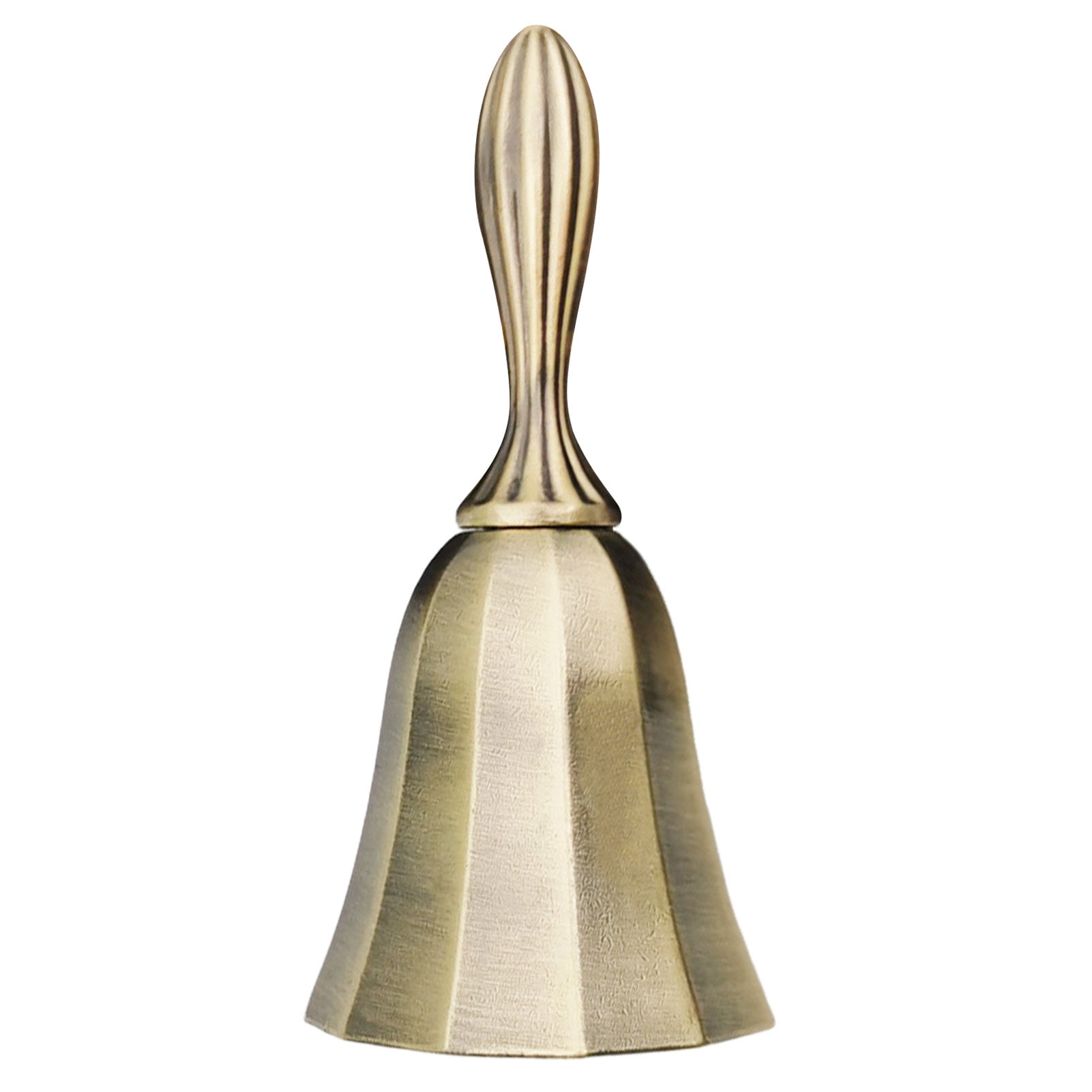 Hzsb Vintage Solid Bass Hand Bell Super Loud Heavy Duty Metal School ...