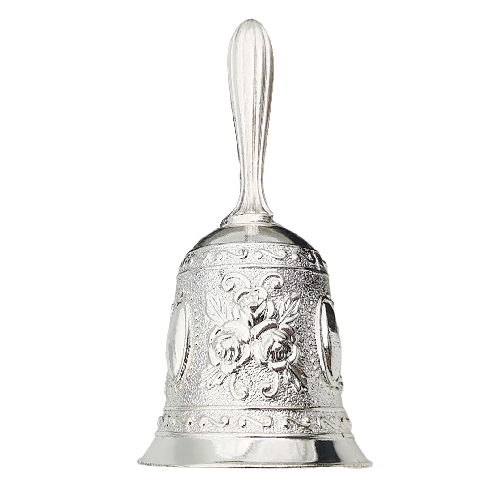 Hzsb Vintage Solid Bass Hand Bell Super Loud Heavy Duty Metal School ...