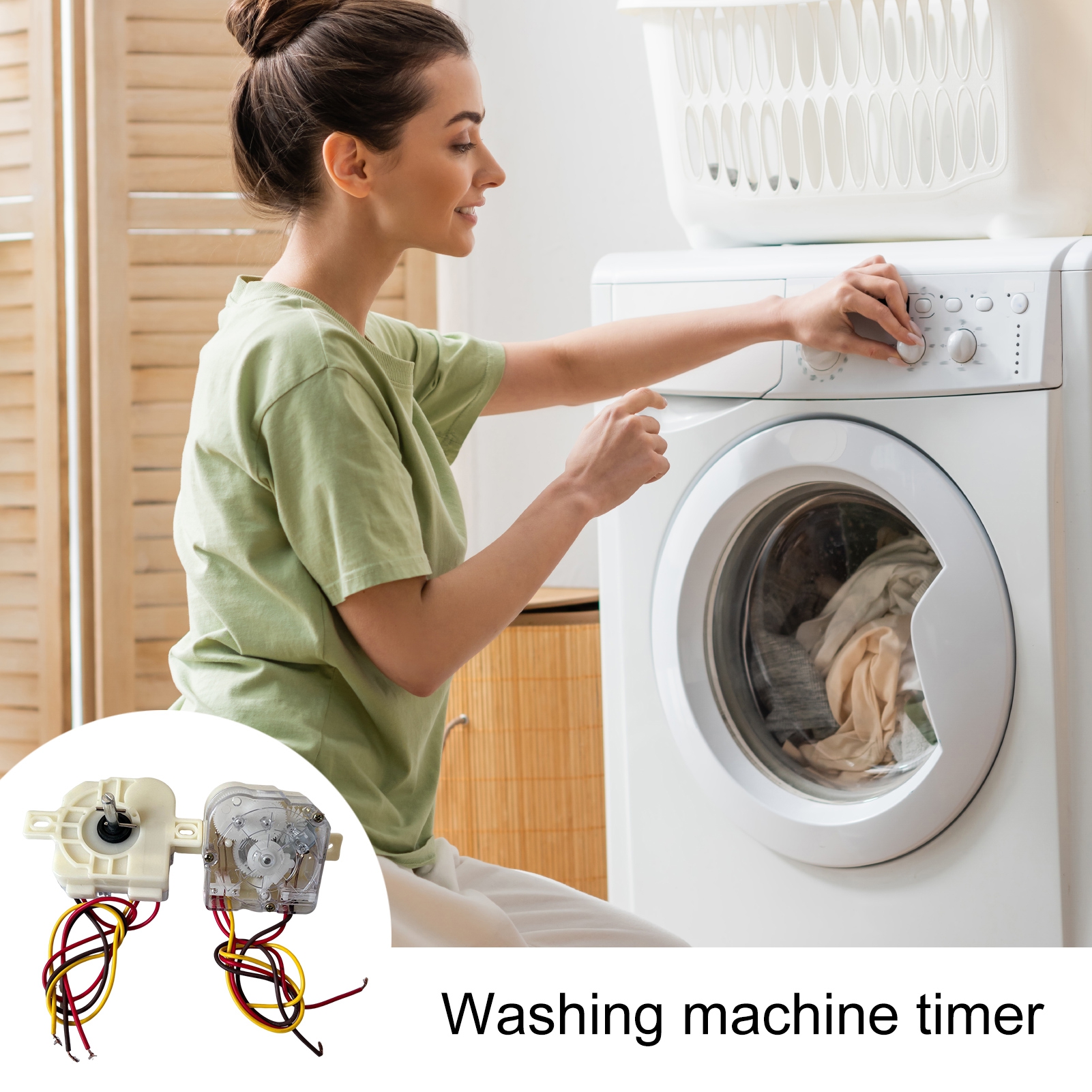 Hzsb Washing Machine Timer Three/Six Wire 180 Degree Switch Replacement ...