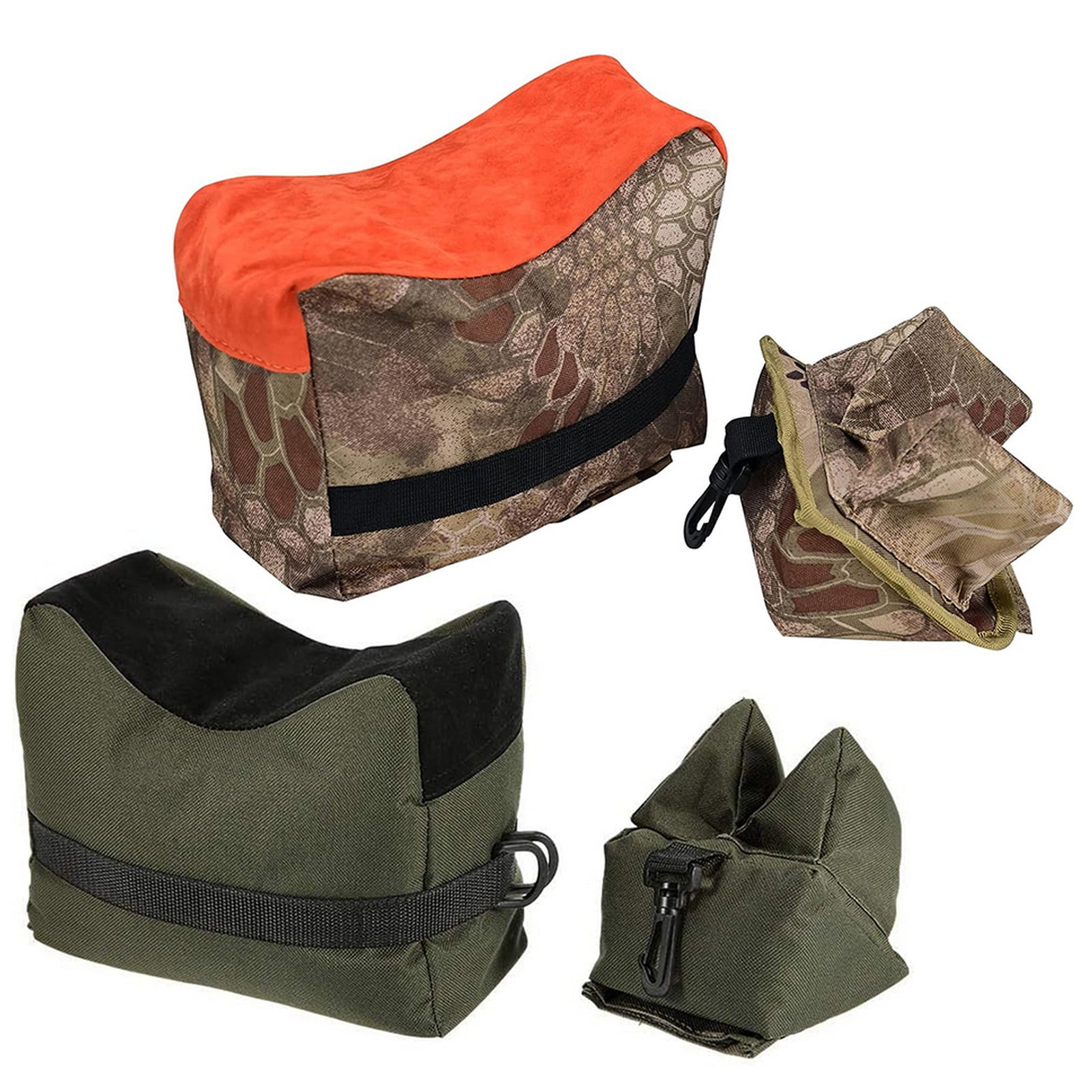 Hzsb Waterproof Rifle Rest Bench Bag Set, Non-Marring Oxford Cloth ...