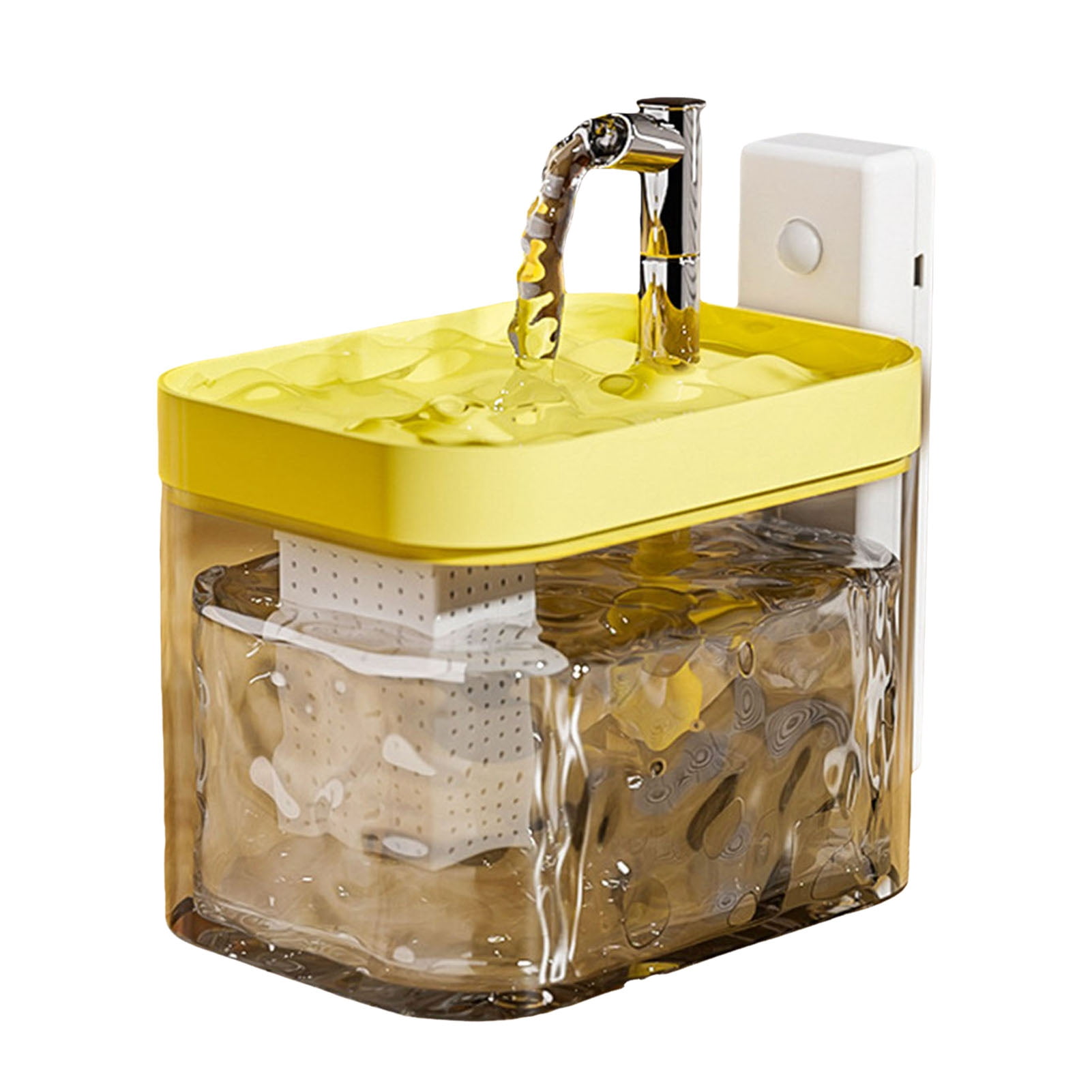 Hzsb Wireless Cat Water Fountain 1.5L Automatic Pet Water Dispenser USB ...