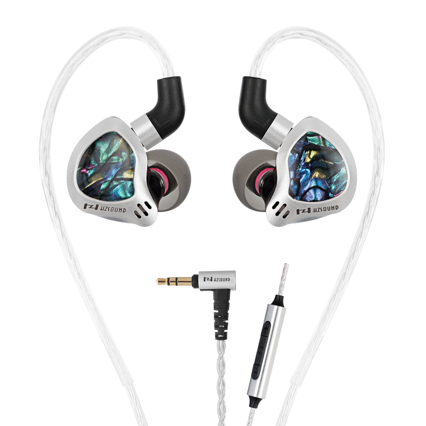 Hzsound Ginkgo in Ear Monitor Headphones 10mm 1DD+1PZT Hifi In-Ear ...