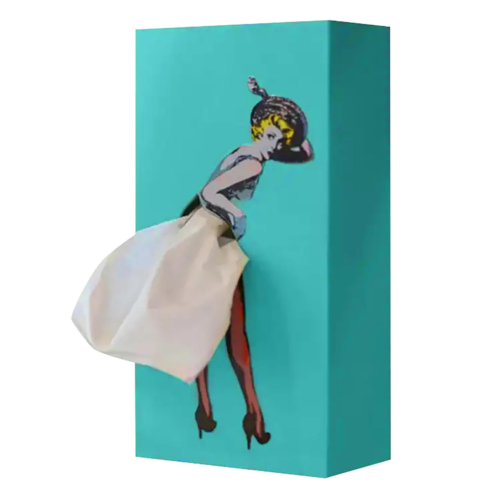 HzyK Wooden Tabletop Tissue Box Decoration - Walmart.com