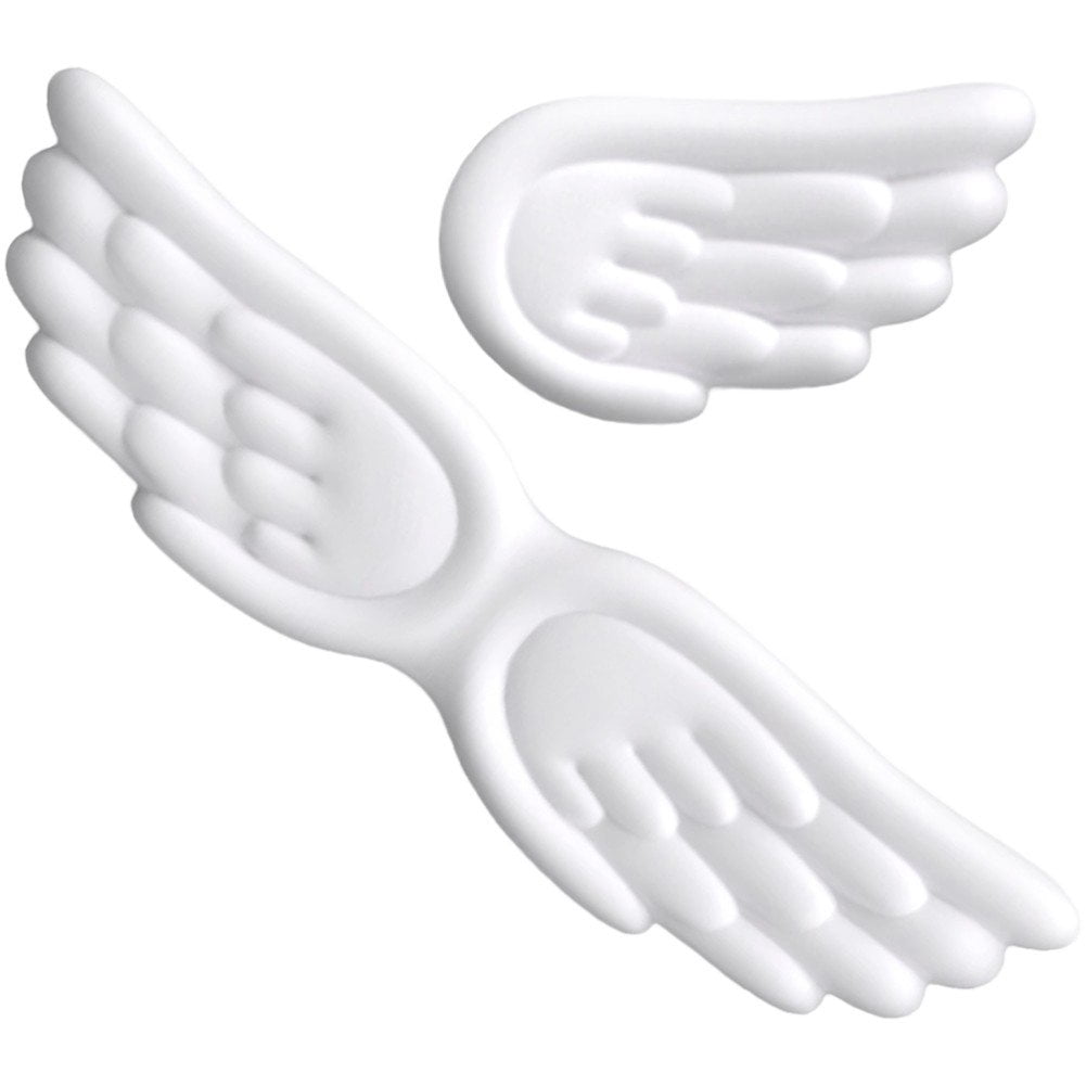 Hzzsbu Angel Wing Keyboard Wrist Rest Set, Ergonomic Keyboard Wrist ...