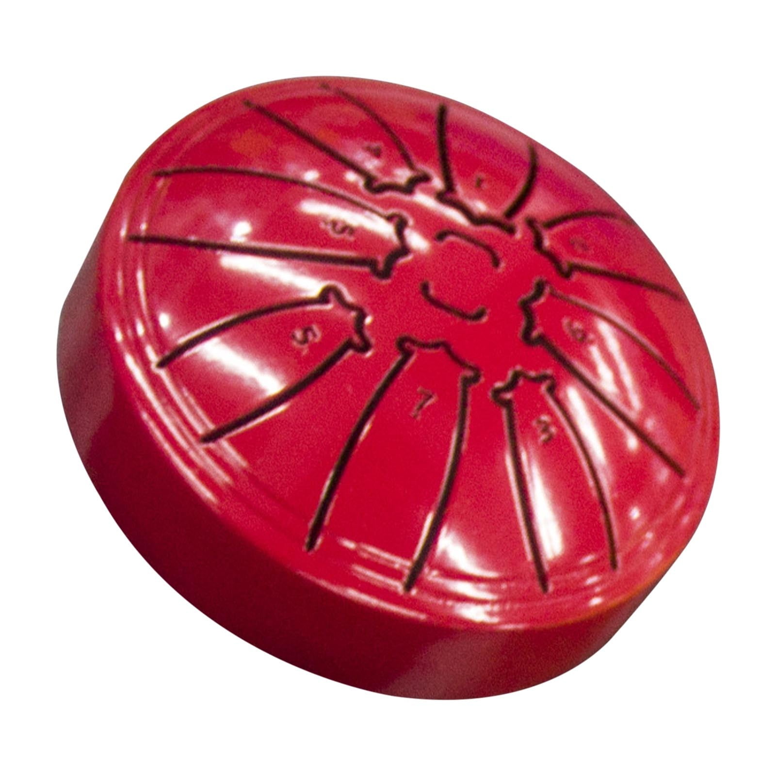 I-227 Red 8 Tone Mini Tongue Drum 4 Inch Carbon Steel Musical ...
