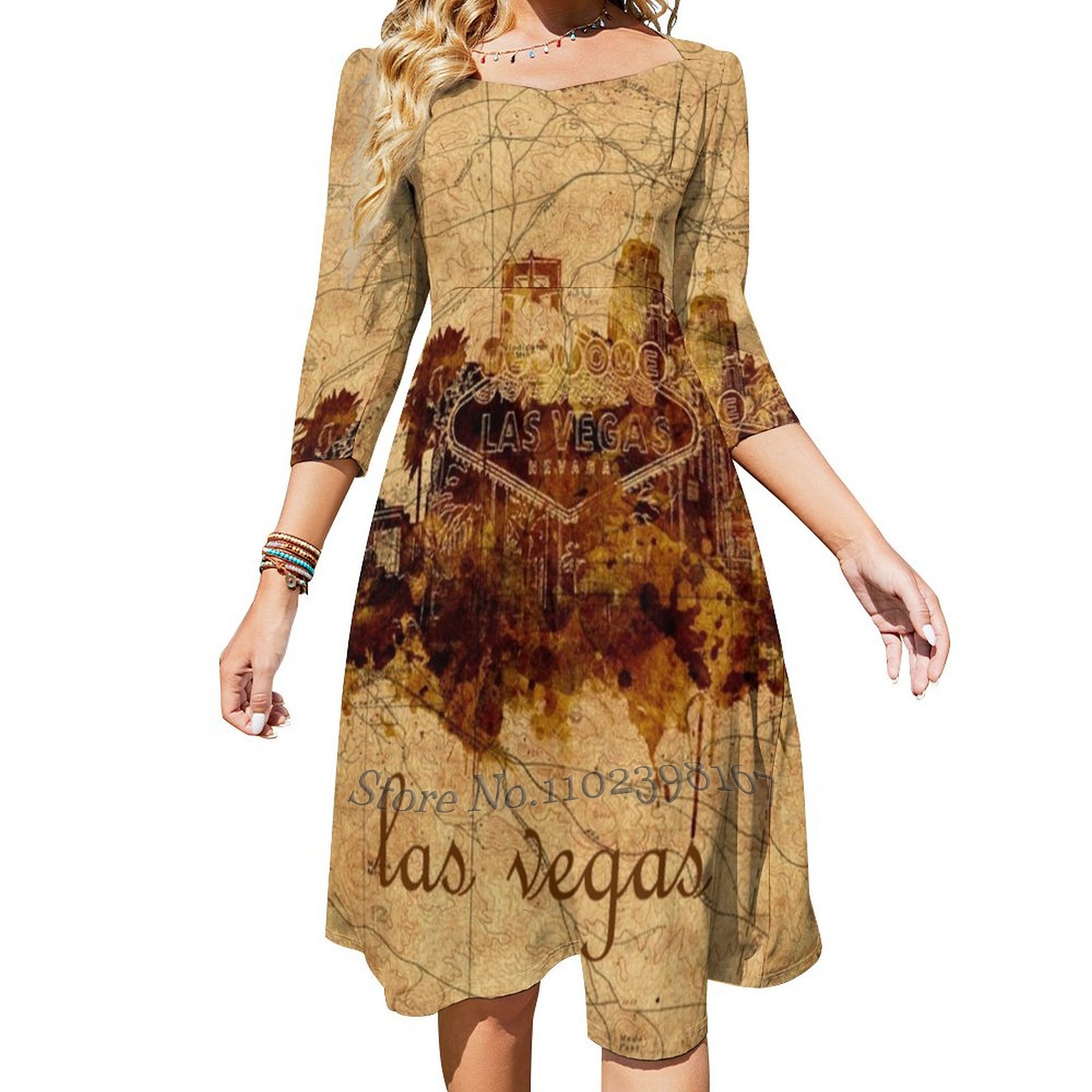 I 3 Horror Back Lacing Backless Dress Square Neck Dress Evening Party ...