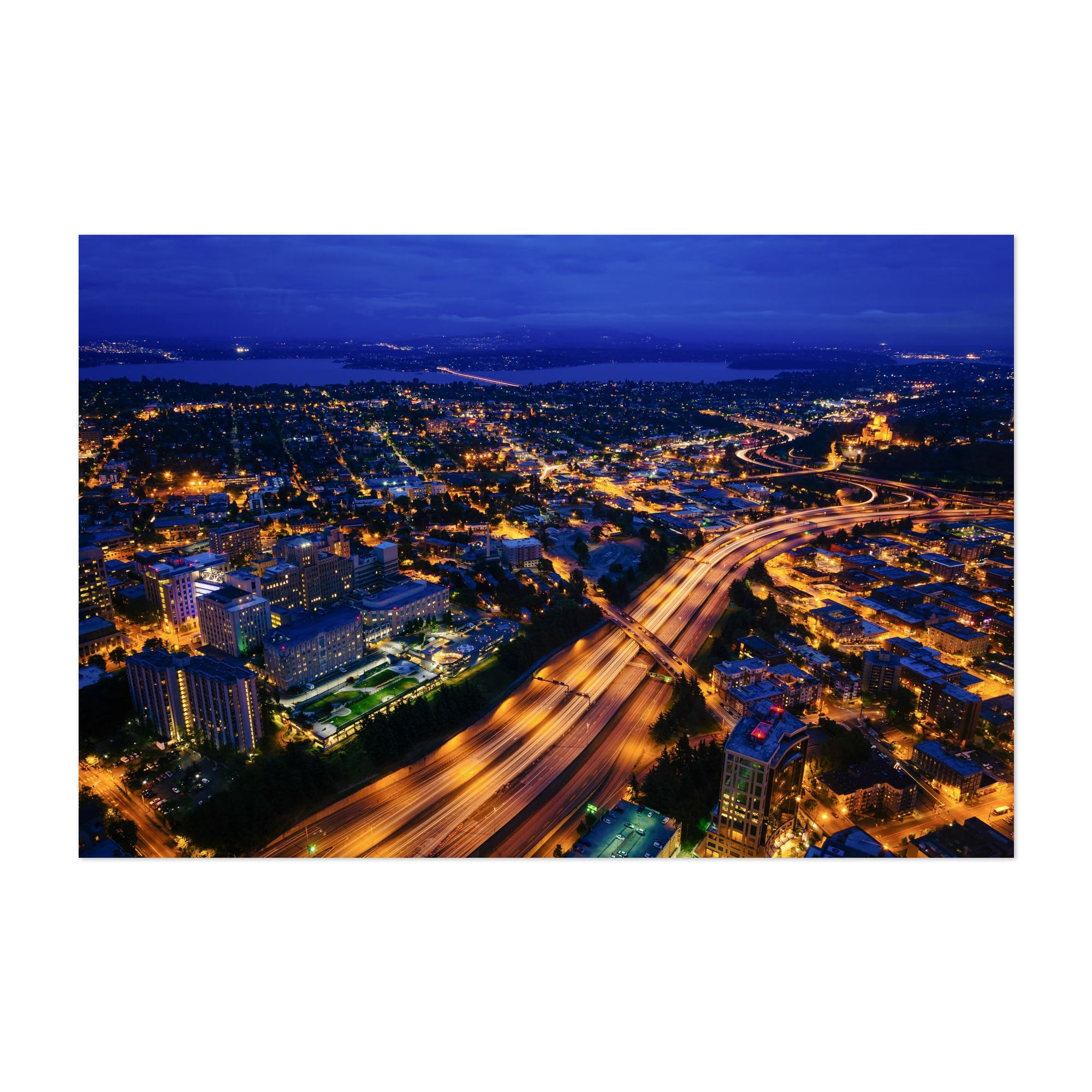 I-5 - Seattle Washington Photography Cityscape Nightlife Skyline ...