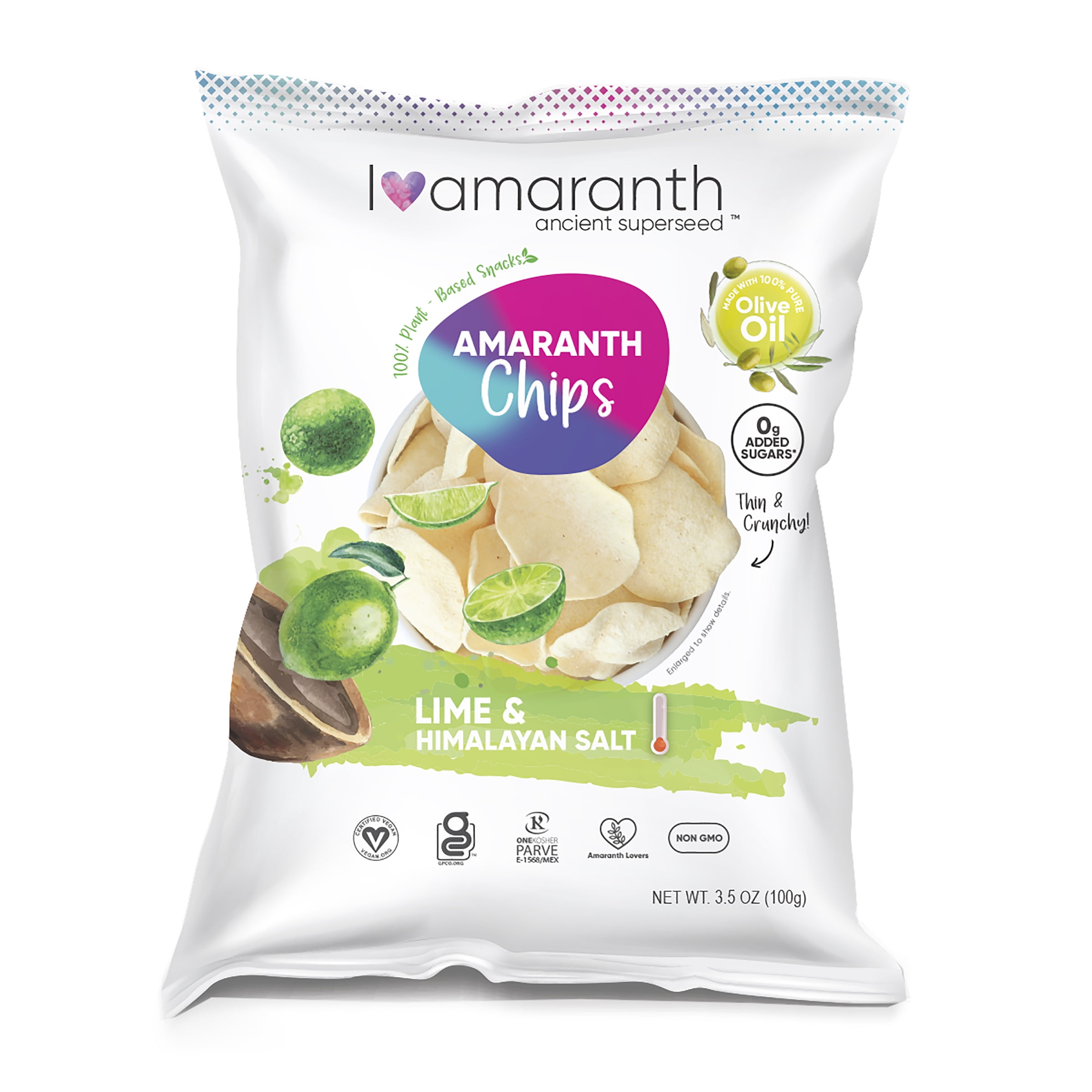I AM(ARANTH) - I Amaranth Chips - Himalayan Salt Natural Chips, Healthy ...
