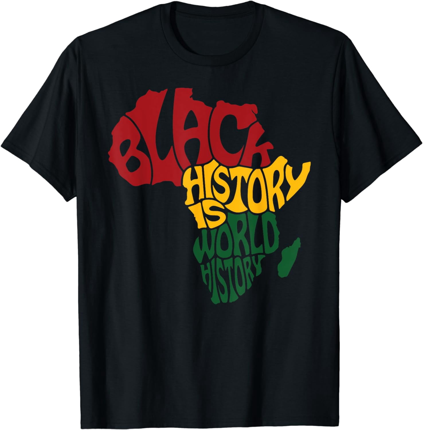I AM BLACK HISTORY African American History Gift T-Shirt - Walmart.com