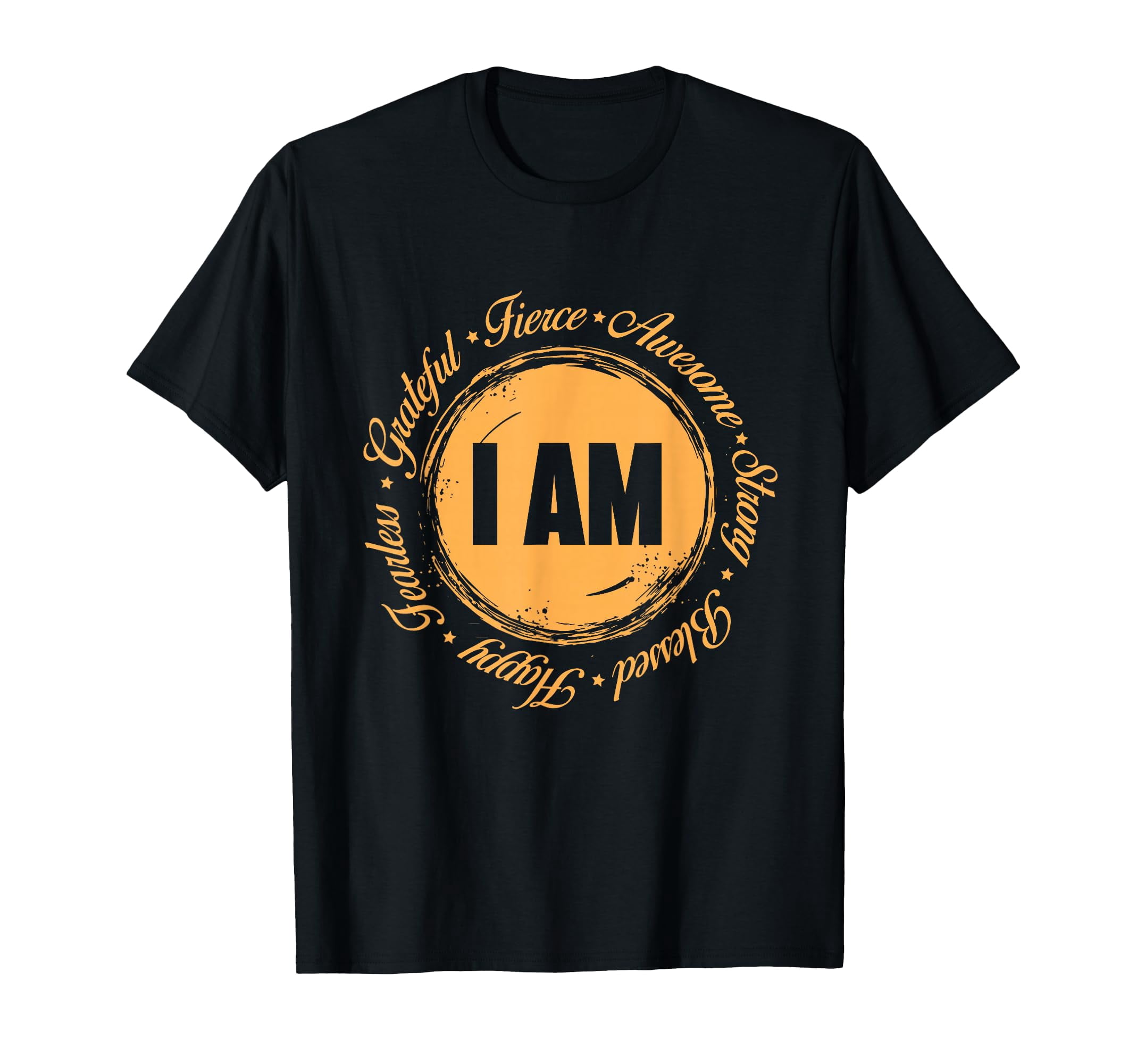 "I AM Positive Affirmations T-Shirt - Inspirational Quote & Life Slogan ...