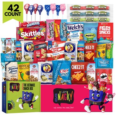 Fun Flavors Box Gluten Free Snacks Care Package - 20 Snacks Variety ...