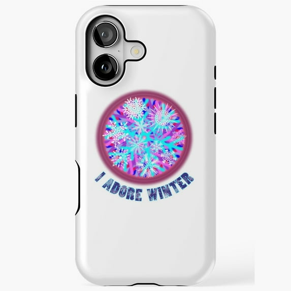 I Adore The Winter Season Protective Case for iPhone 11 12 13 14 15 16 ...