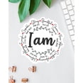 I Am Bible Scripture Sticker - Walmart.com