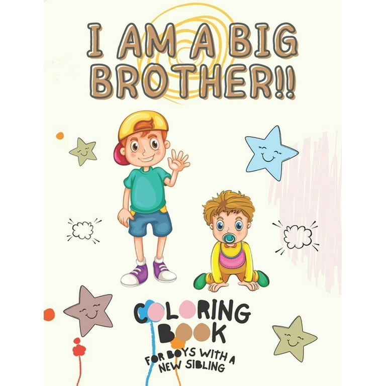 I Love My Brother Coloring Pages