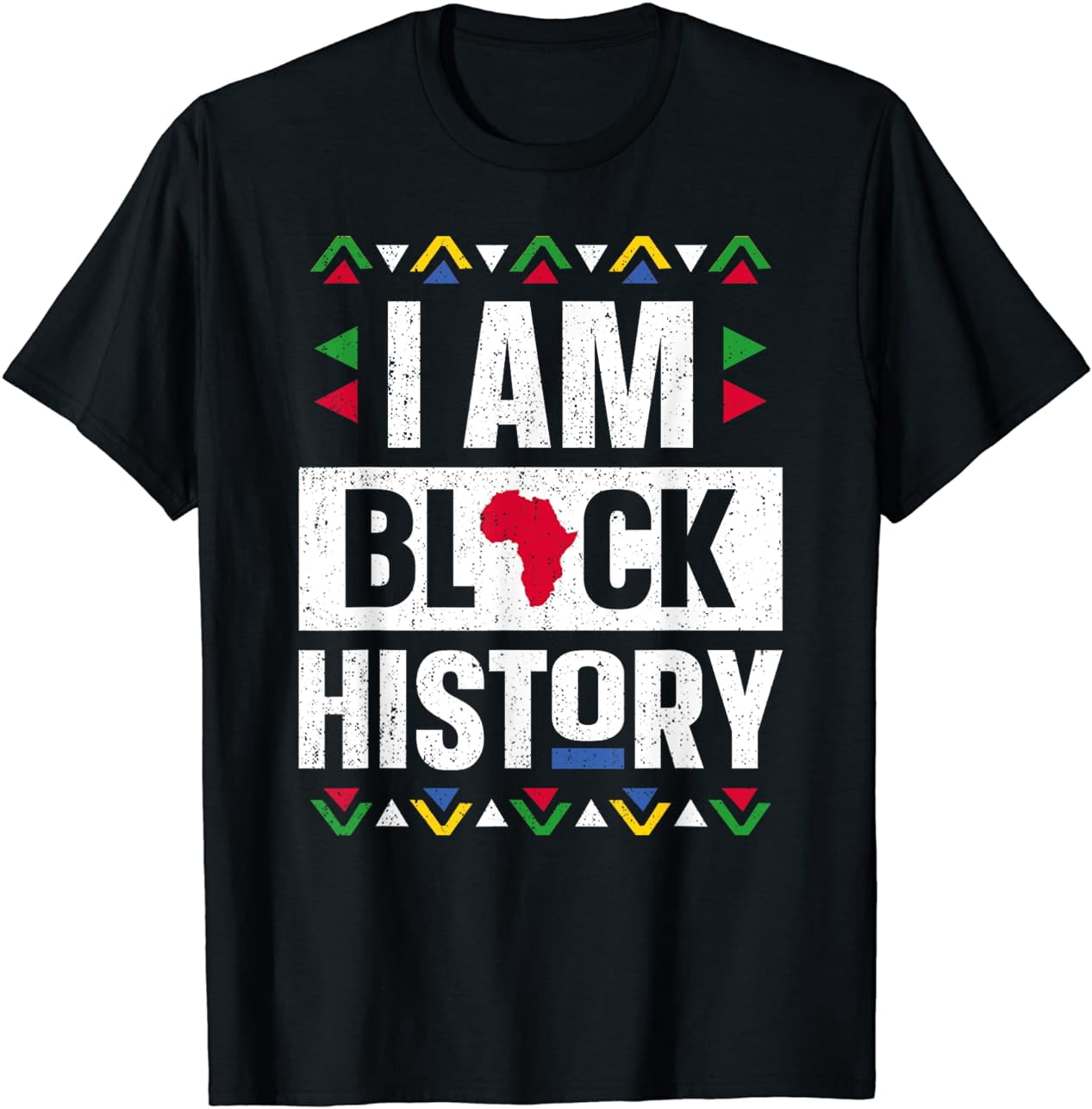 I Am Black History Month African American Black Pride T-Shirt - Walmart.com