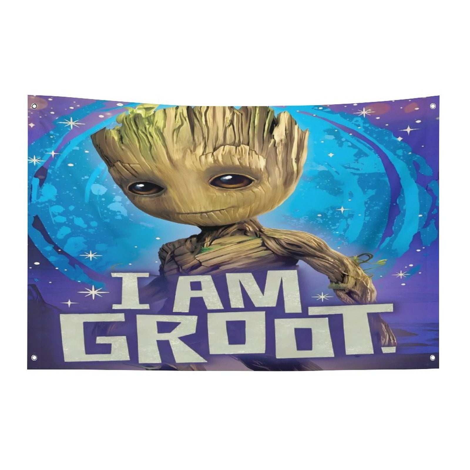 I Am Groot Flag banners Men Cave wall Flags College dorm decorations ...