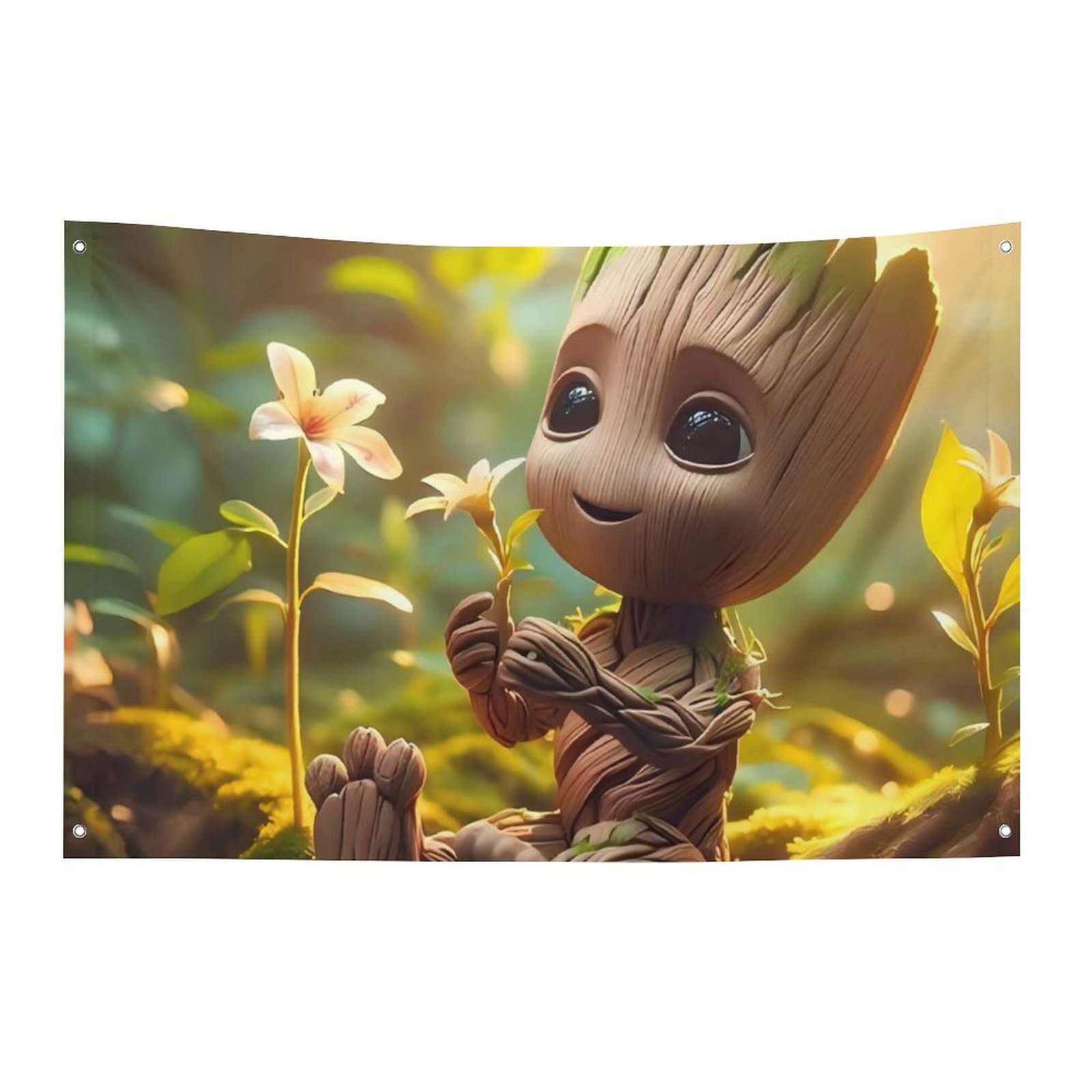 I Am Groot Flag banners Men Cave wall Flags College dorm decorations ...