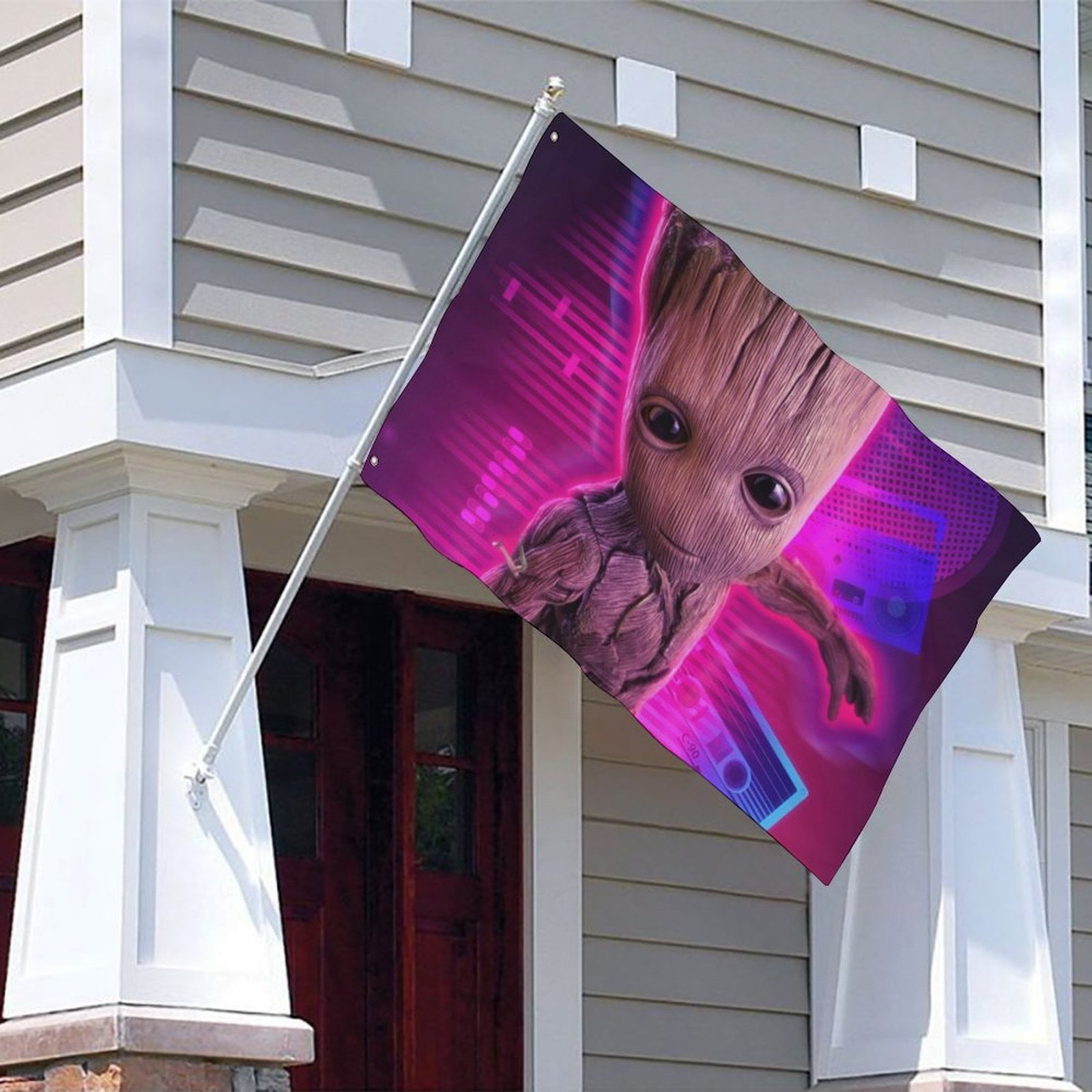 I Am Groot Garden Banner - Double-Sided House Outdoor Flag for Yard And ...