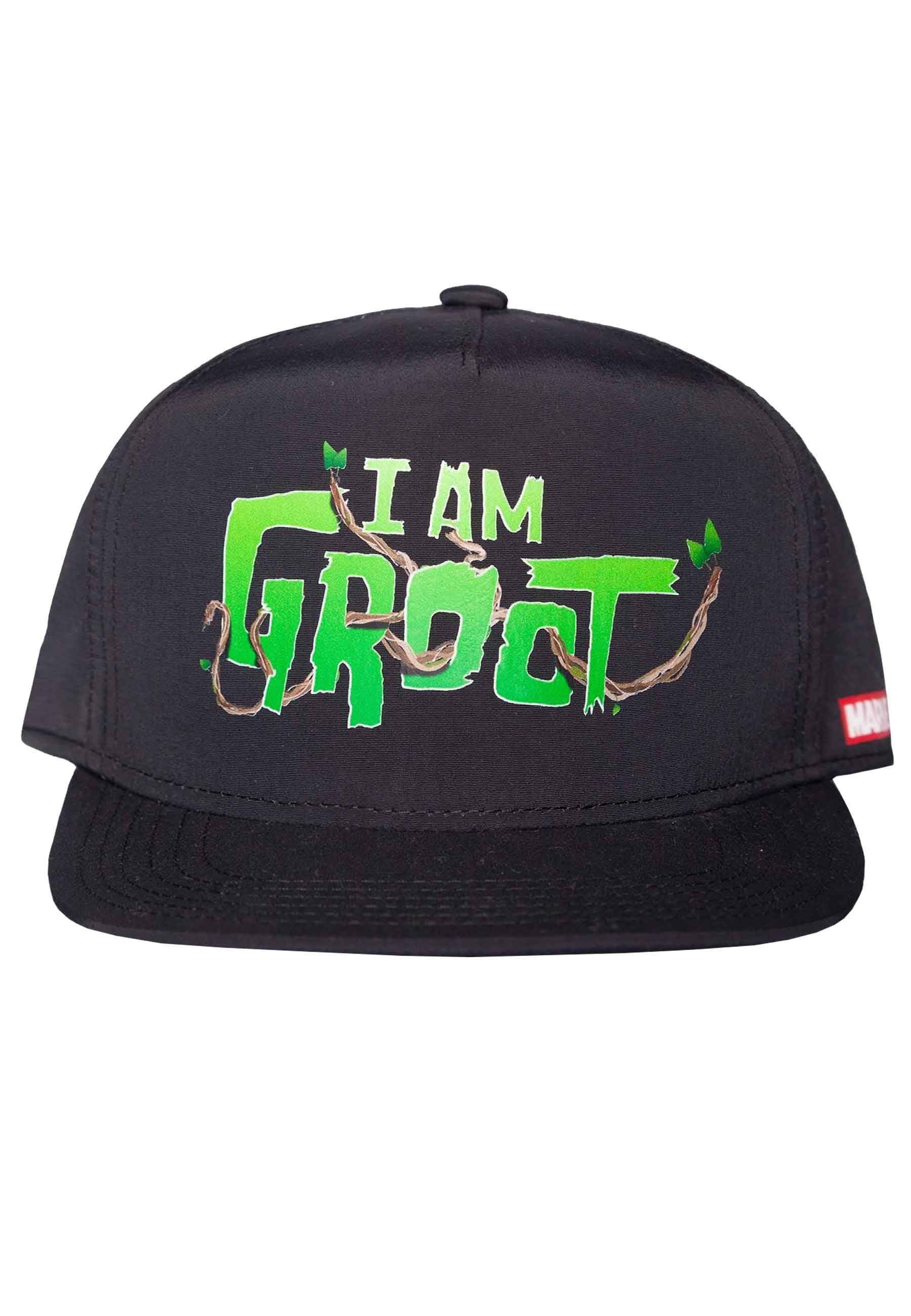 I Am Groot Kids Baseball Cap Logo new Official Black Snapback - Walmart.com