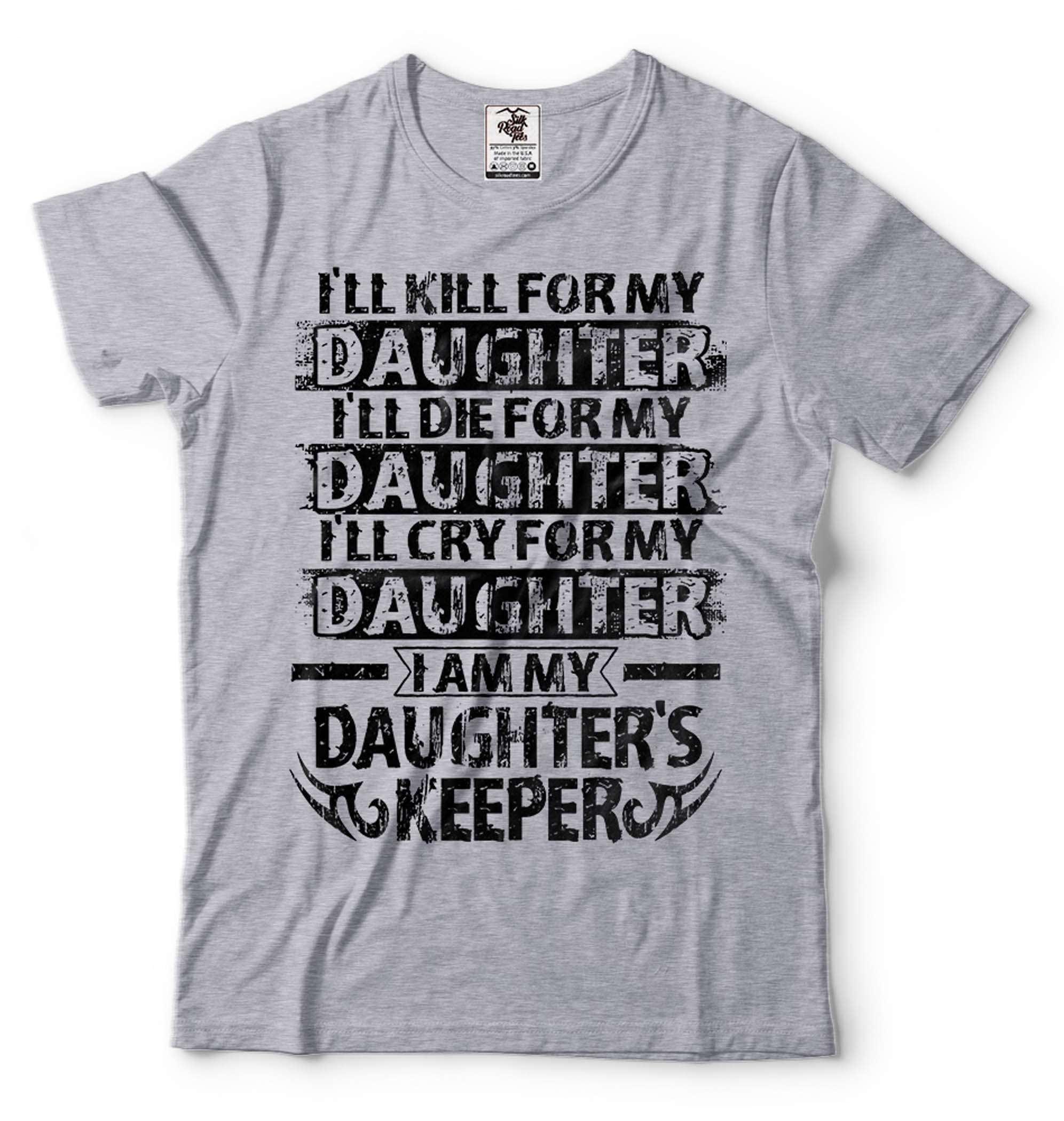 I Am My Daughters Keeper T-Shirt Funny Dad Shirt Father's Day Gift ...