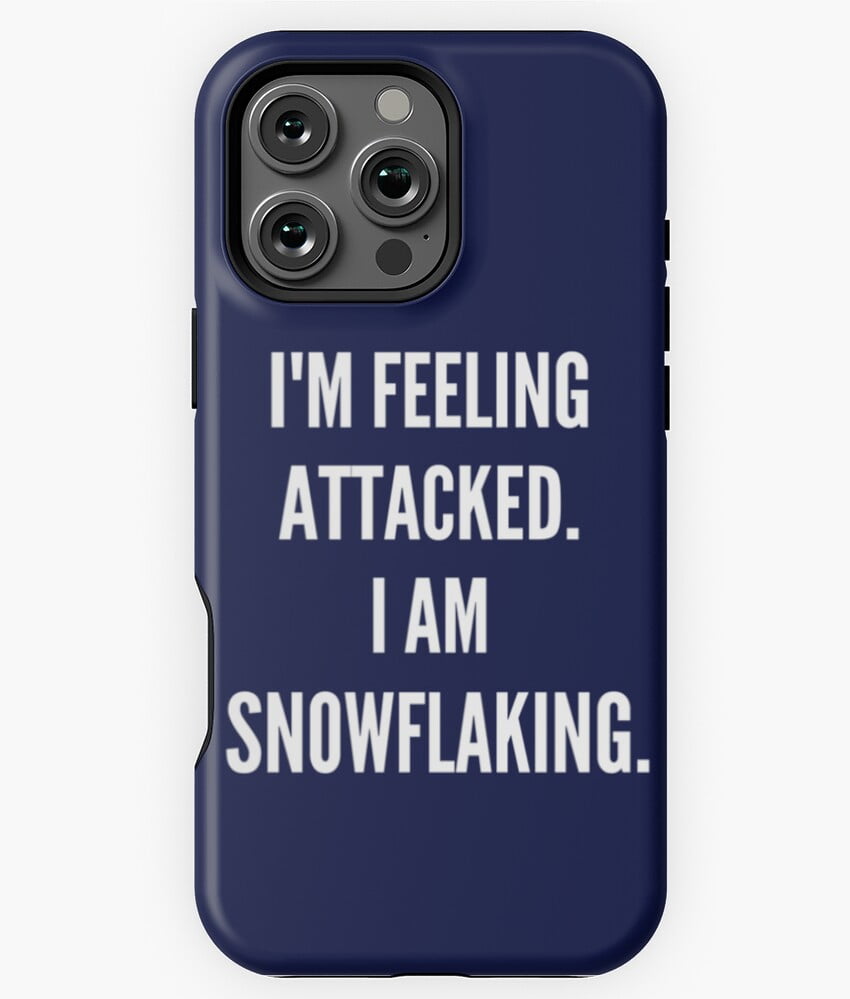 I Am Snowflaking Funny Alien Quote M2074 Phone Case for iPhone 17 16 15 ...