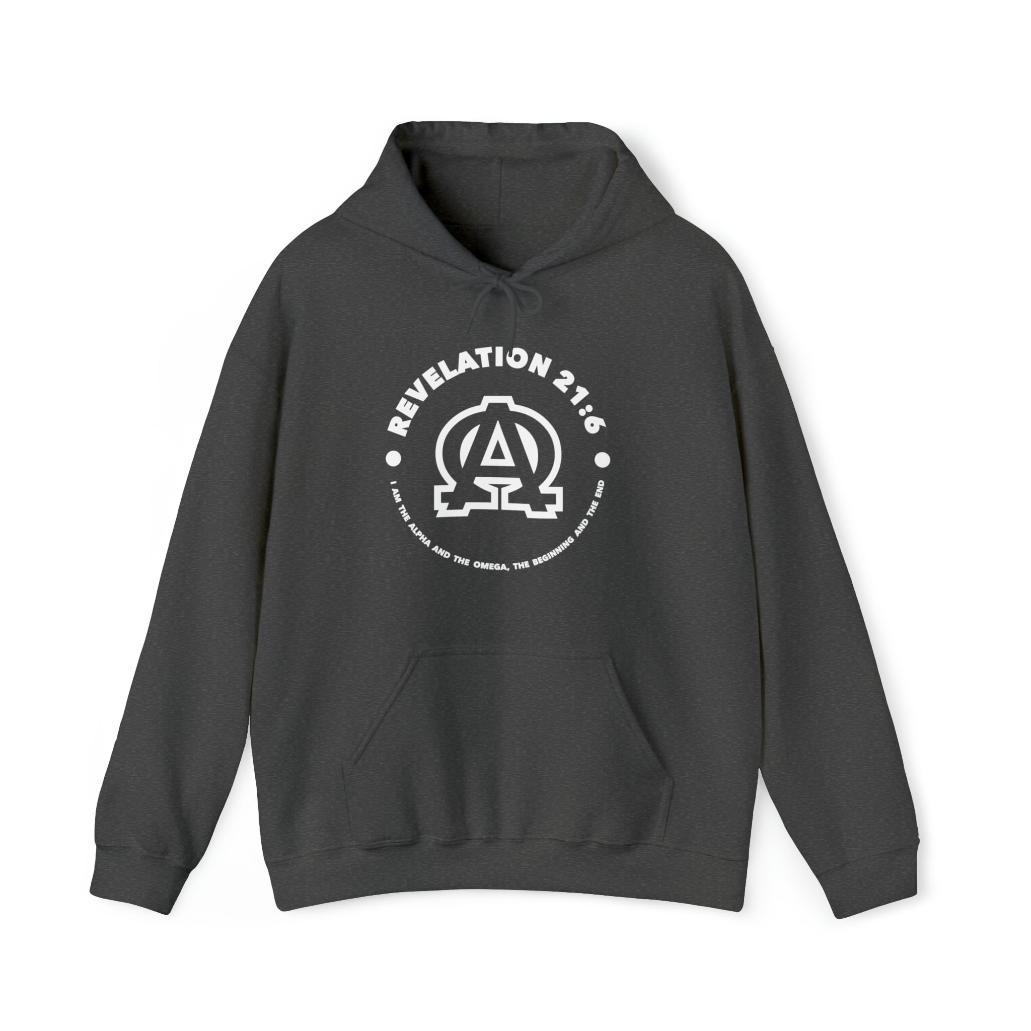 I Am The Alpha and Omega Hoodie Sweatshirt - Walmart Business Supplies