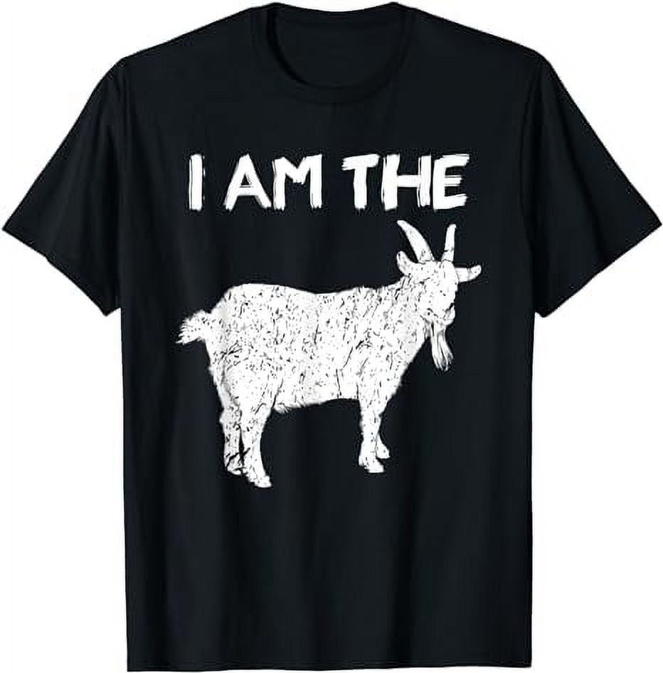 I Am The Goat Greatest Of All Time Motivational Player Gear T-Shirt ...