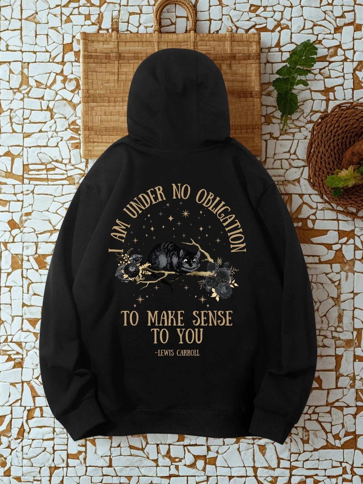 I Am Under No Obligation To Make Sense To You Cotton Graphic Print ...