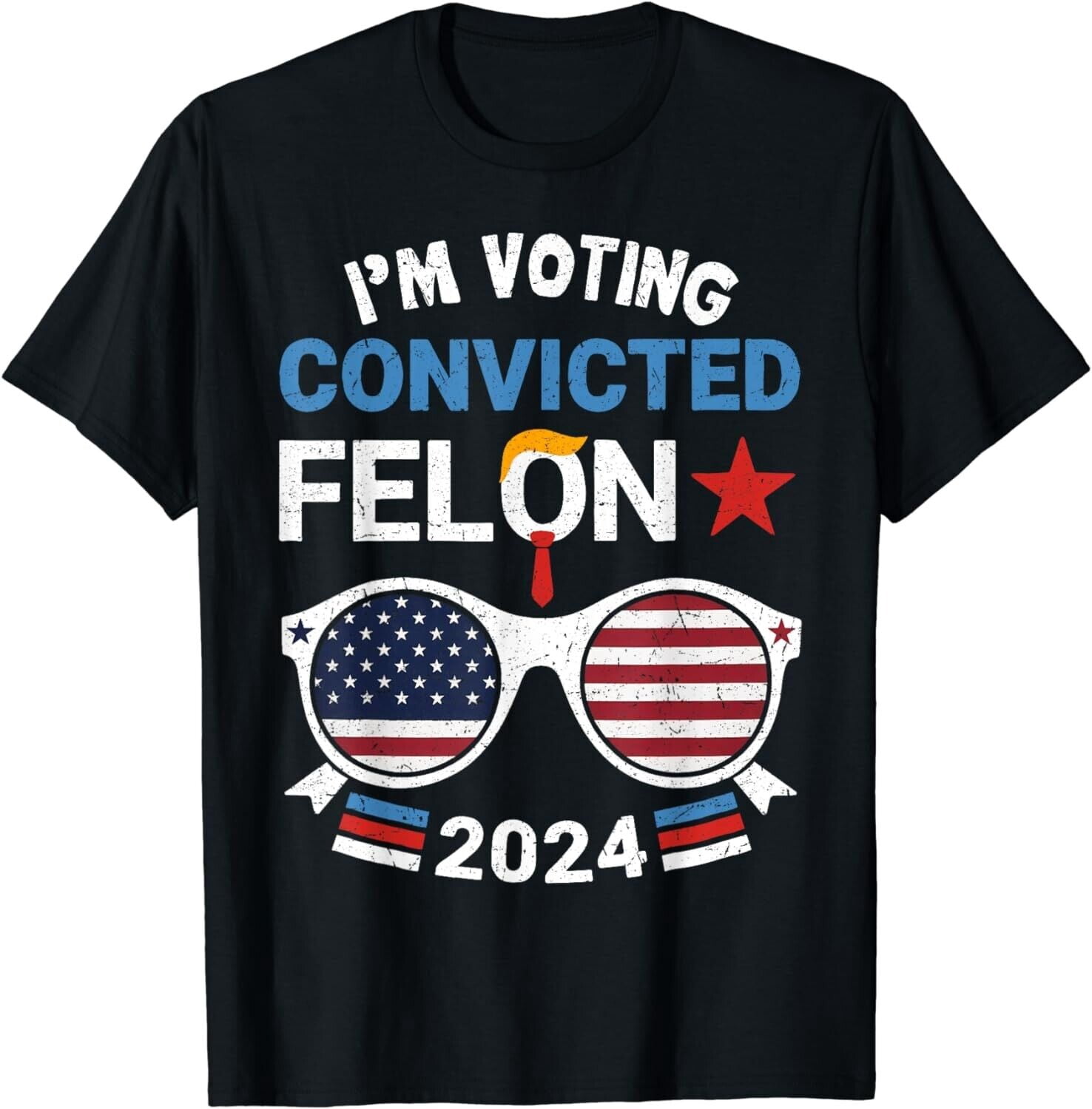 I Am Voting Convicted Felon 2024, Retro 2024 Convicted Felon Gift ...