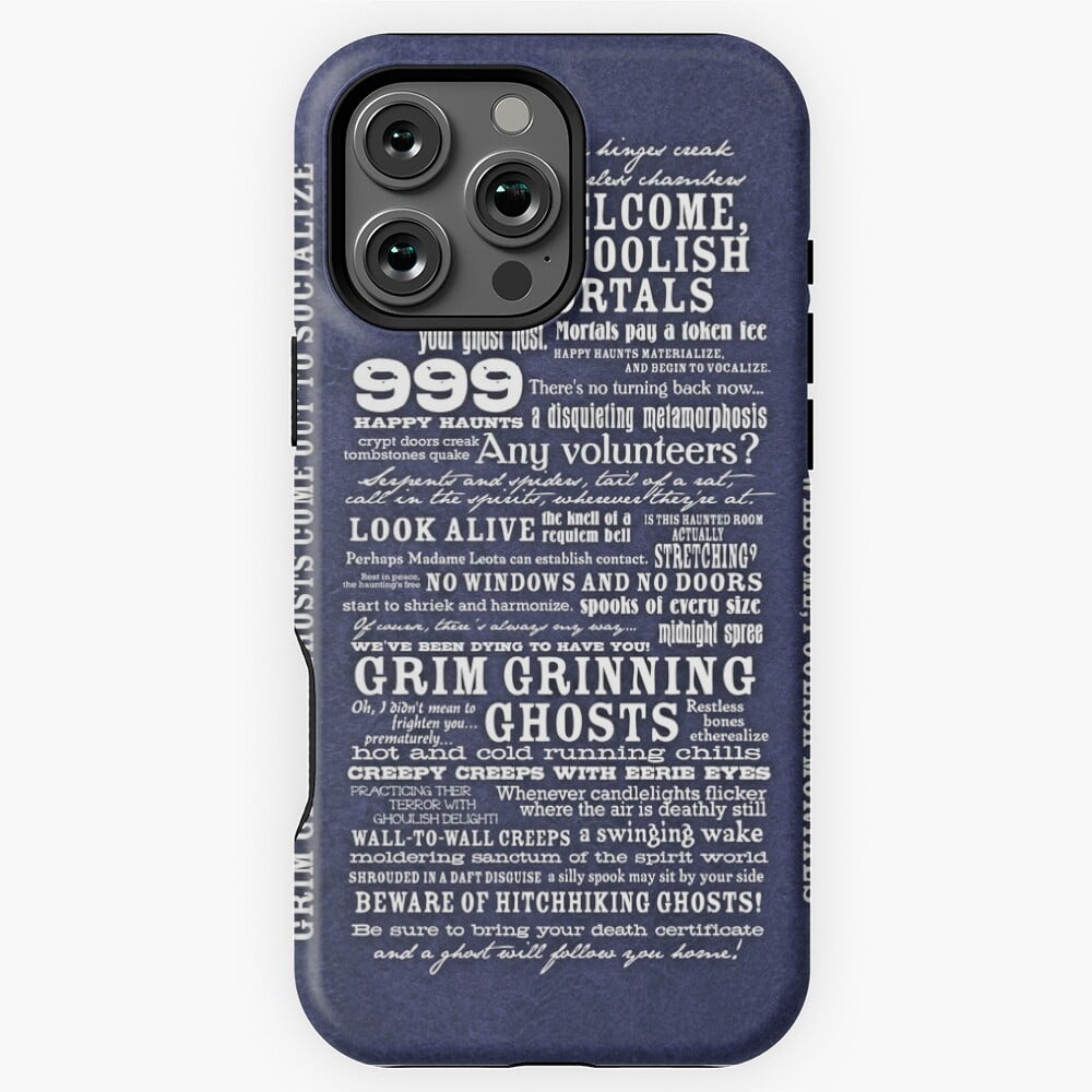 I Am Your Ghost Host White Text Phone Case for iPhone 16 15 14 13 12 11 Pro Max M5900734 ...