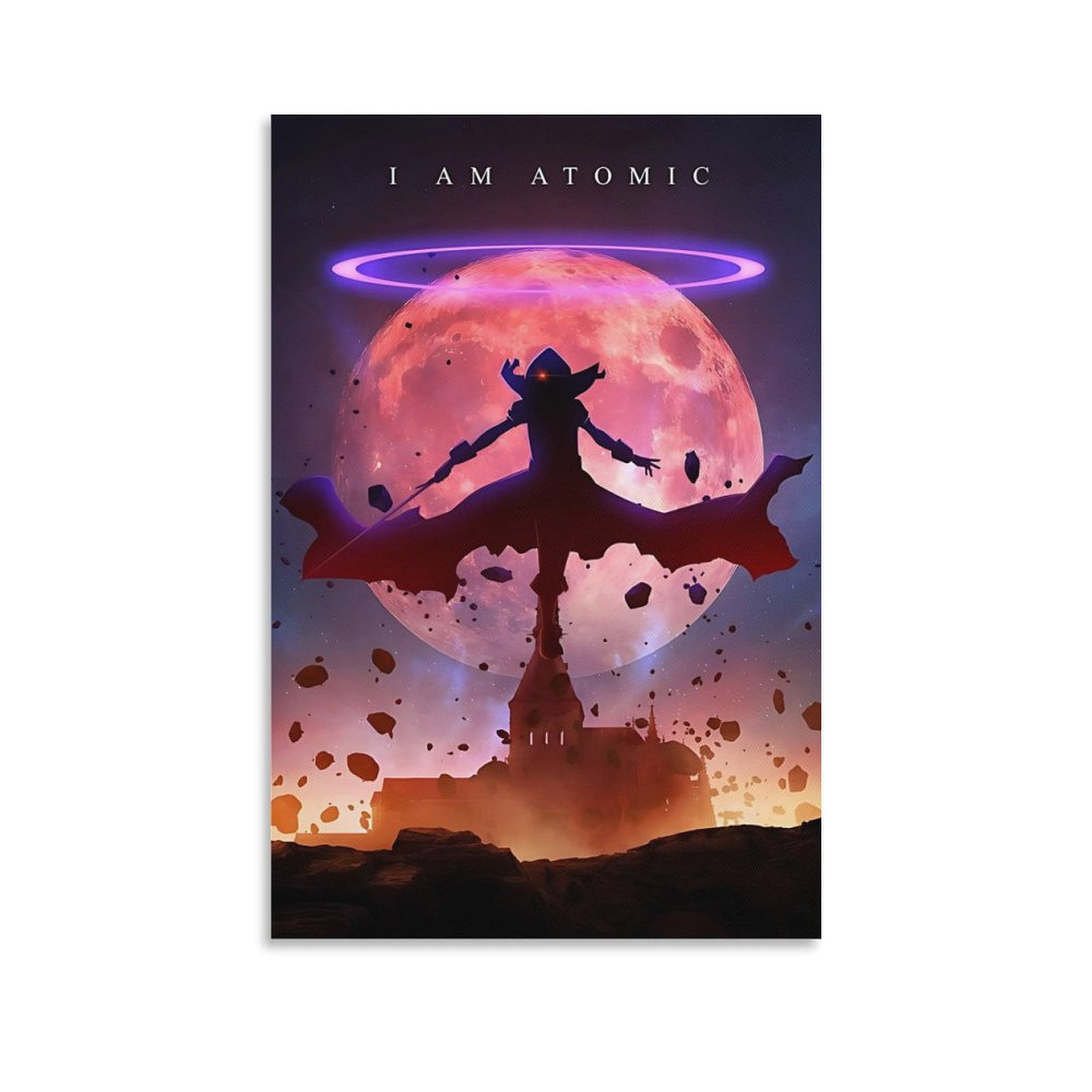 I Am Atomic Poster The Eminence In Shadow Poster Cool Artworks Painting ...