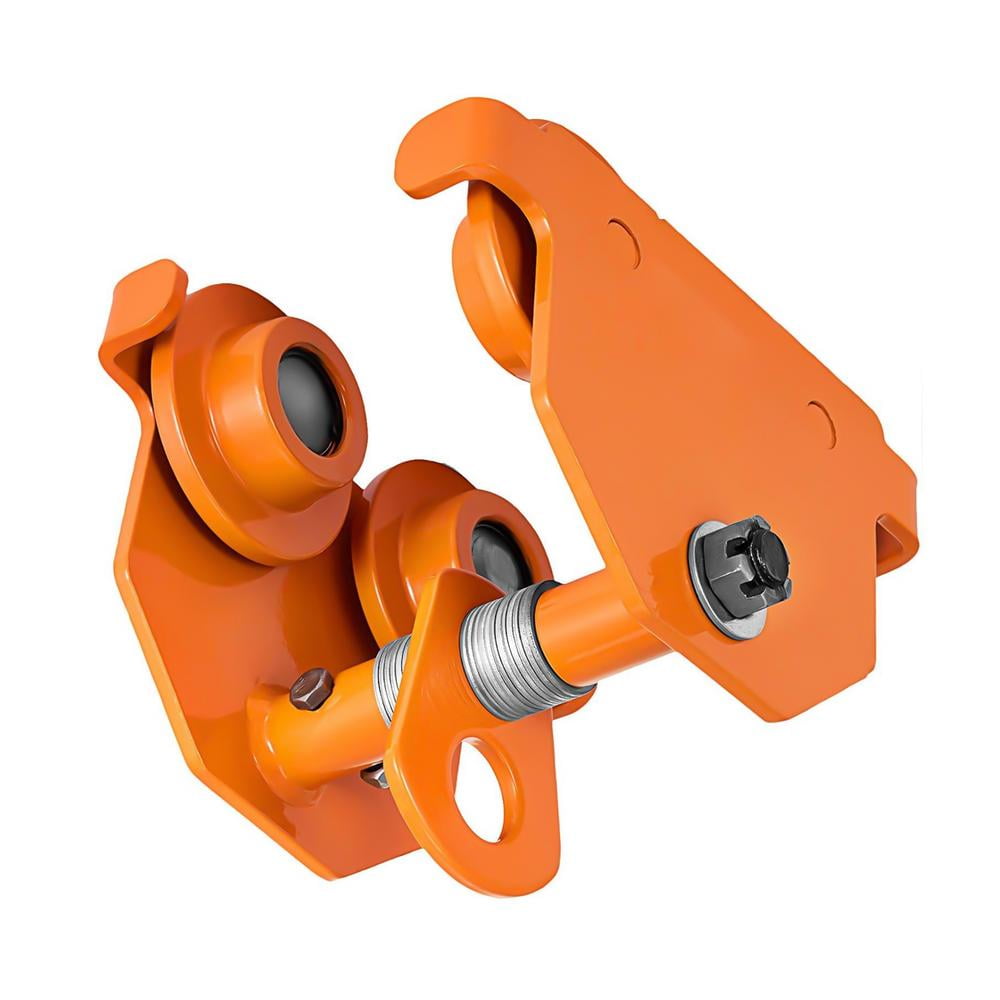 I Beam Trolley 1100Lbs Trolley Hoist Heavy Duty Double Track Rollers 2 ...