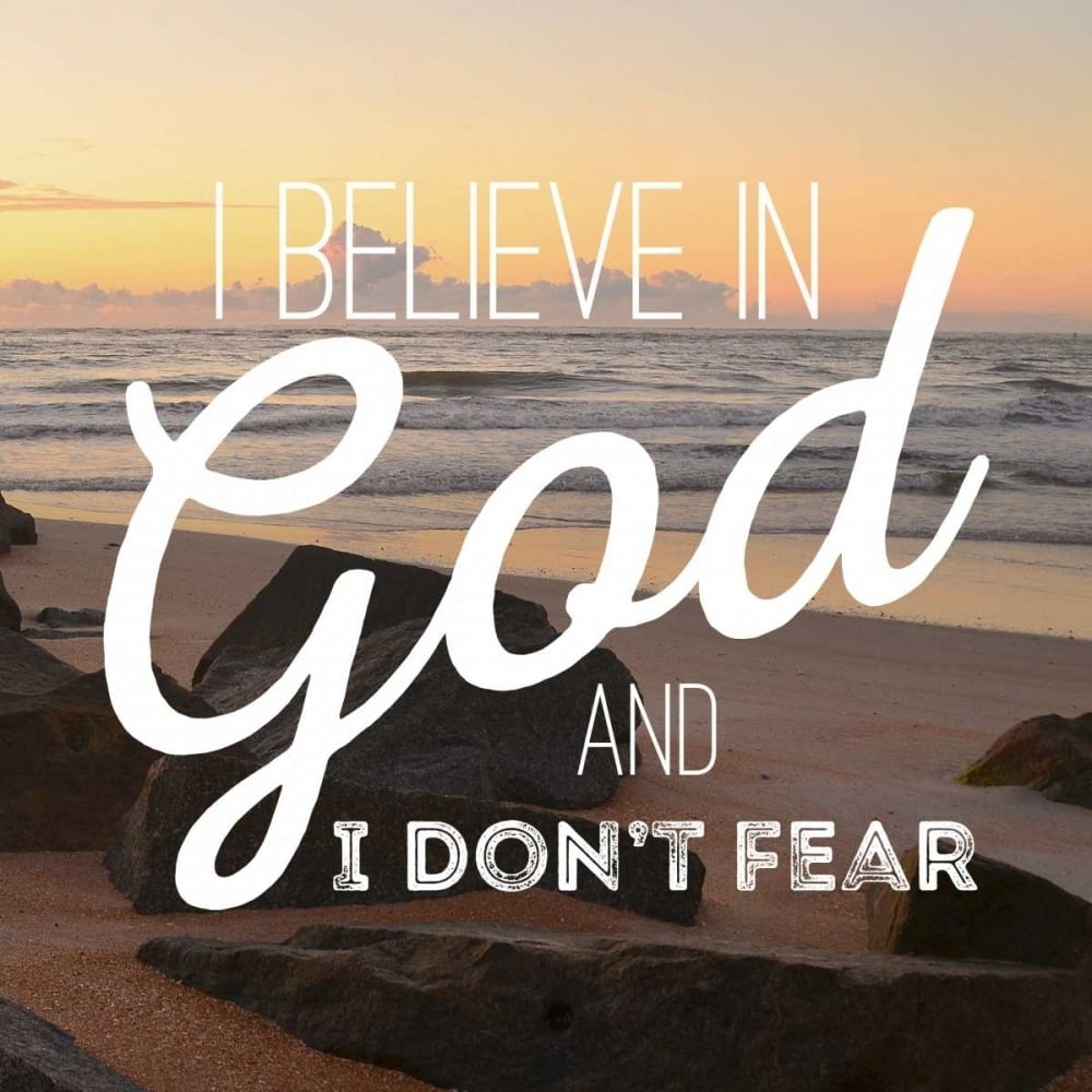 I Believe in God Poster Print by Gail Peck - Walmart.com