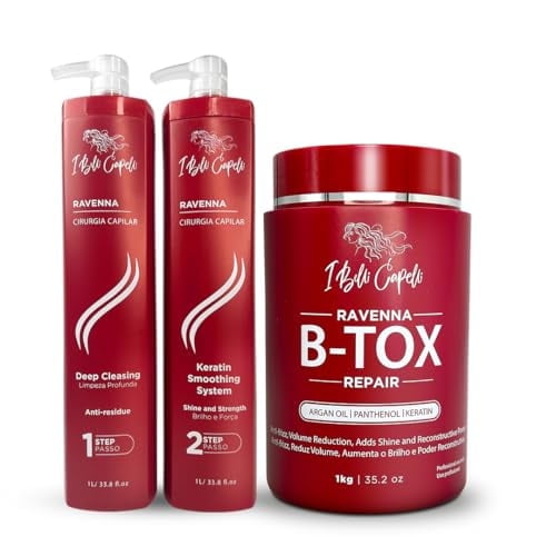 I Belli Capelli Ravenna Intense Hair Surgery Kit + Btox Repair Mask ...