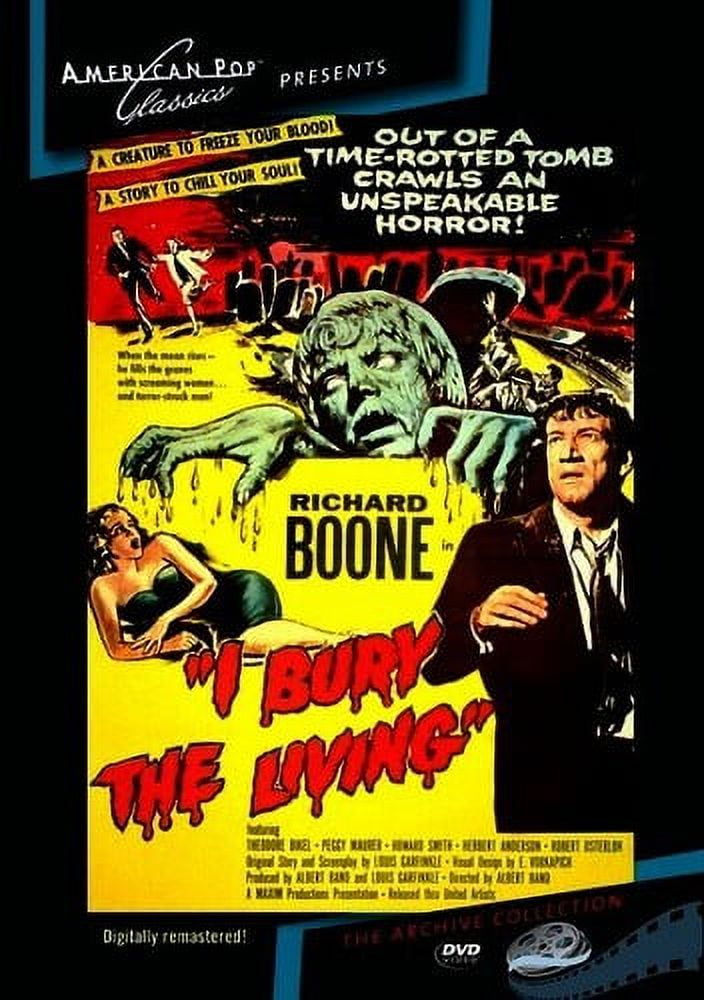 I Bury the Living (DVD), American Pop Classic, Horror - Walmart ...